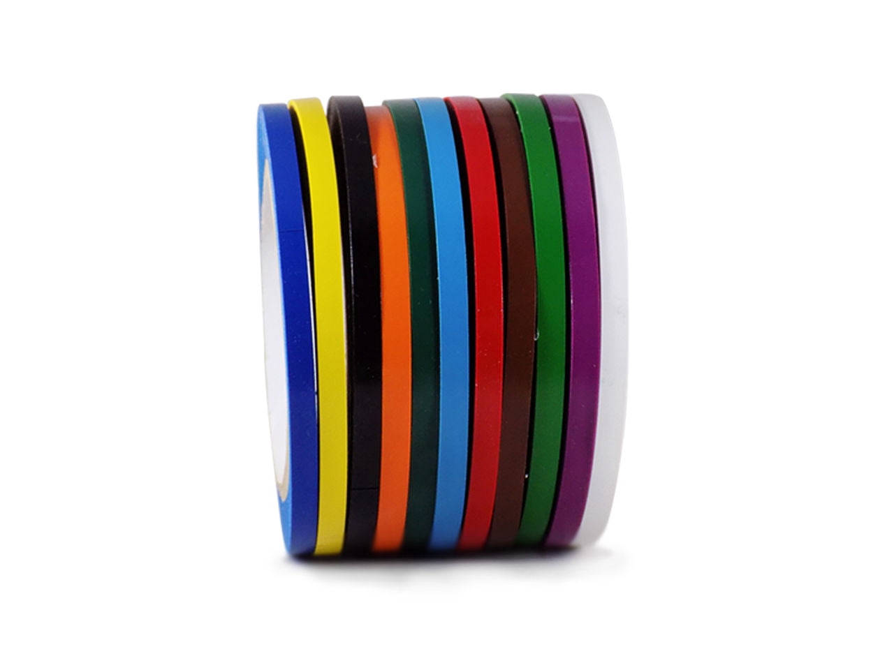 T.R.U. CVT-536 Rainbow Vinyl Pinstriping Dance Floor Tape: 1/4 in. wide ...