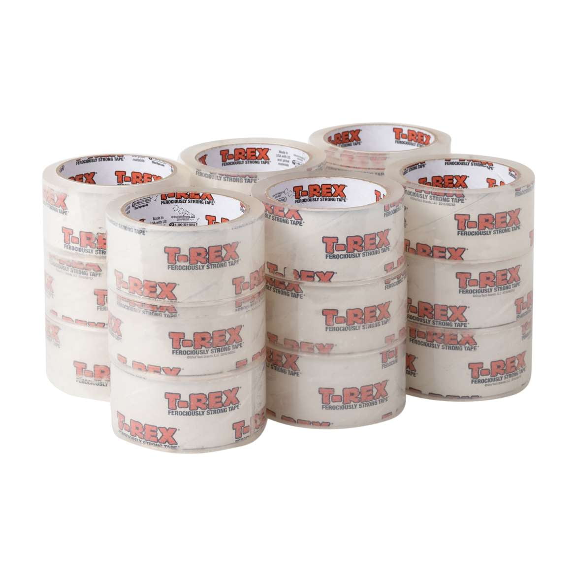 T-REX Packaging Tape - Clear, 1.88 in. x 35 yd., 18-pack - Walmart.com