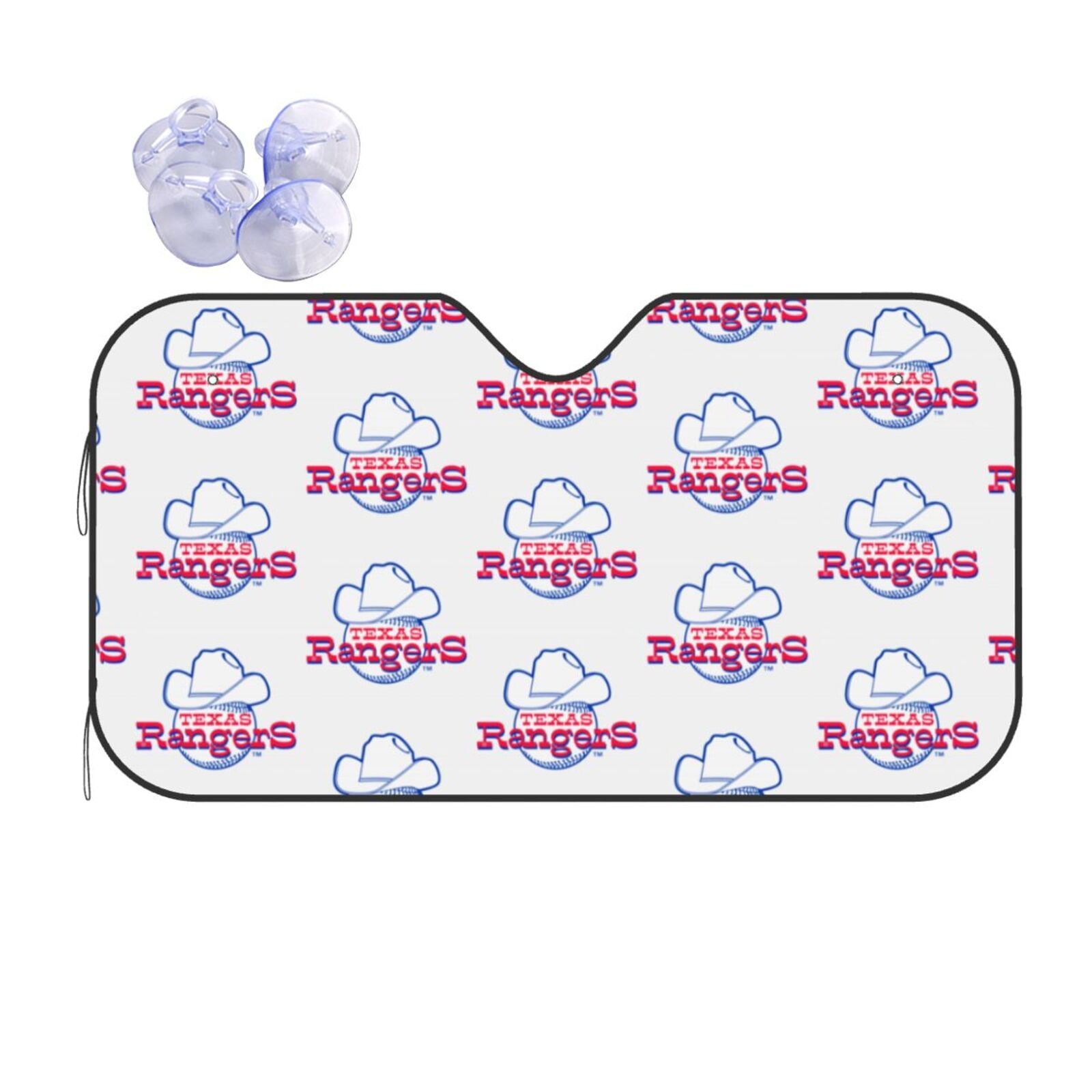 T_Rangers 2025 Hard Car Windshield Sunshade - Premium Bubble Aluminum ...