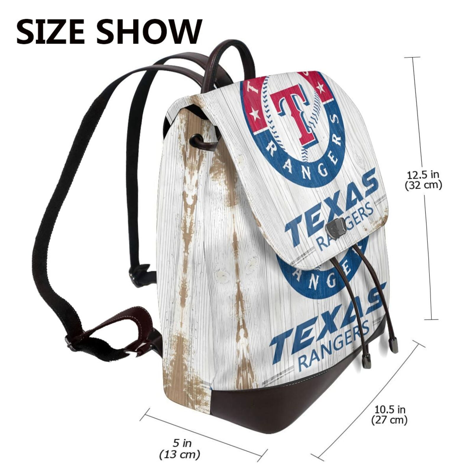 T_Rangers Vintage Leather Backpack for Women - Small Genuine Leather ...