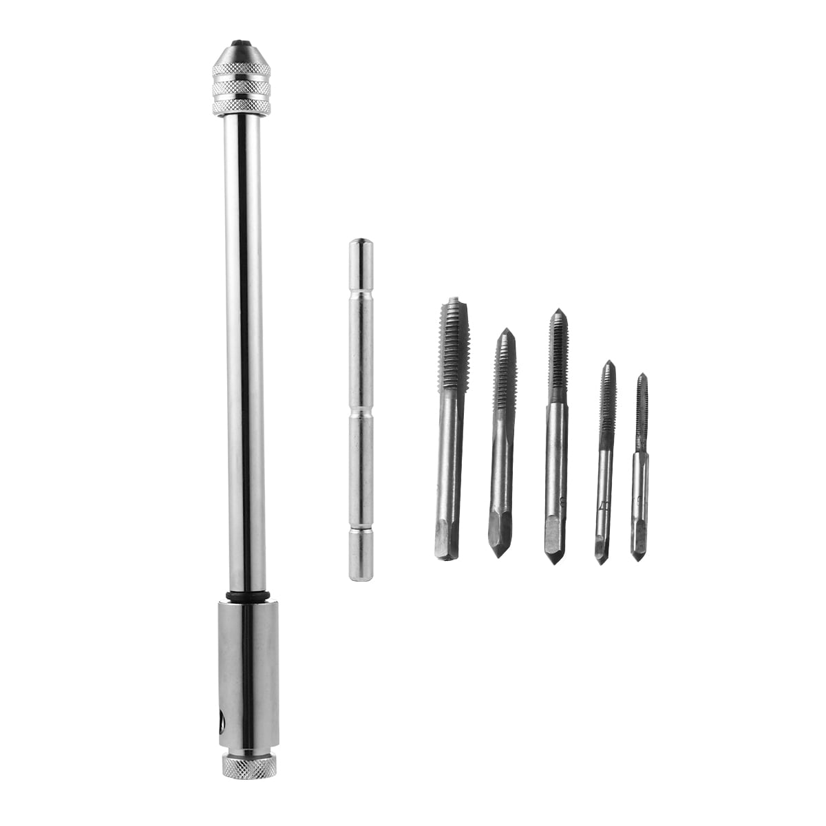 T Ratchet Wrench Set Tap Wrench M3-M8 Wrench M3-M8 Tap Jaw Ratchet Tap ...