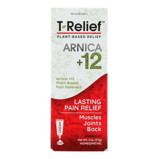 T-Relief - Pain Relief Ointment - Arnica plus 12 Natural Ingredients ...