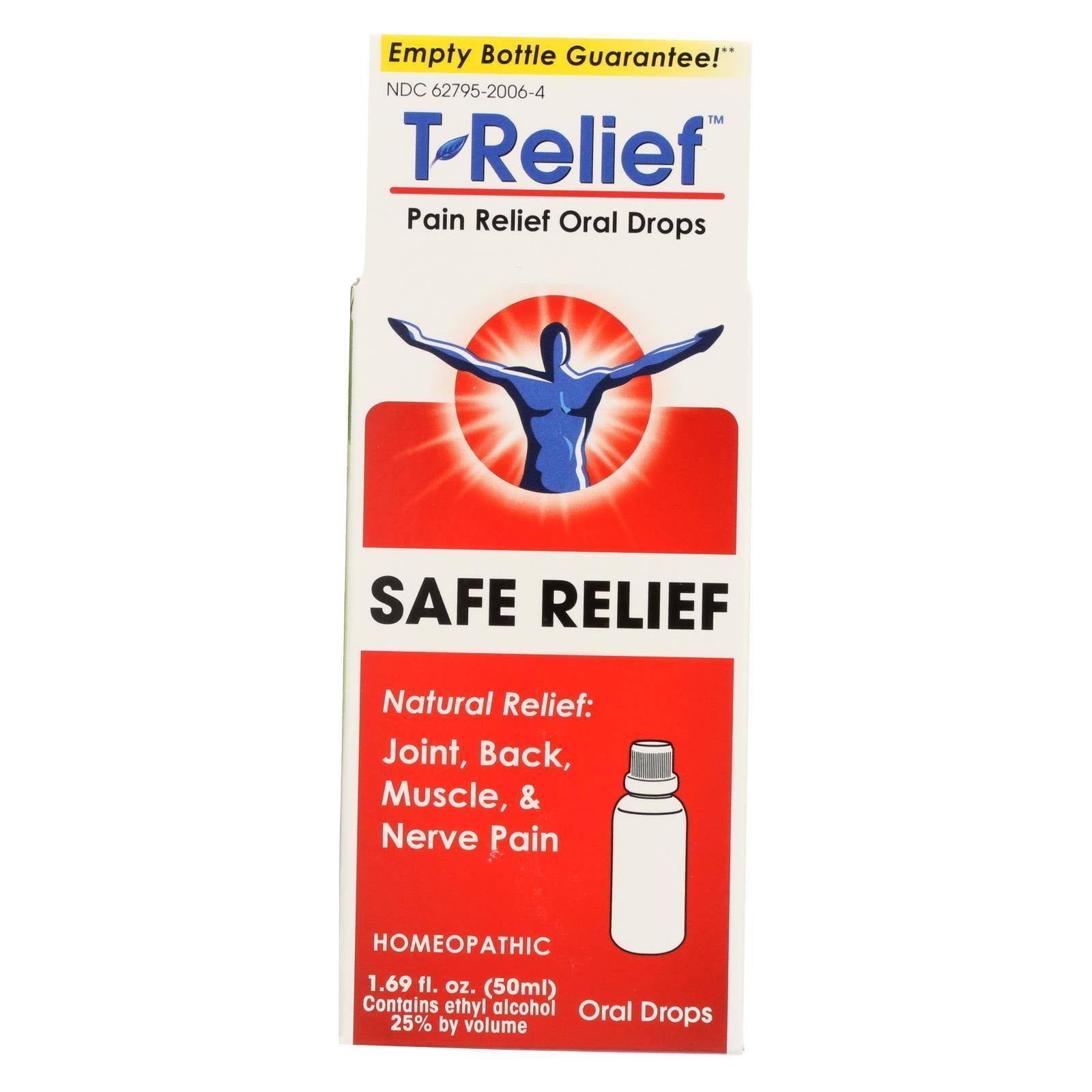 T-Relief - Pain Relief Oral Drops - Arnica plus 12 Natural Ingredients ...