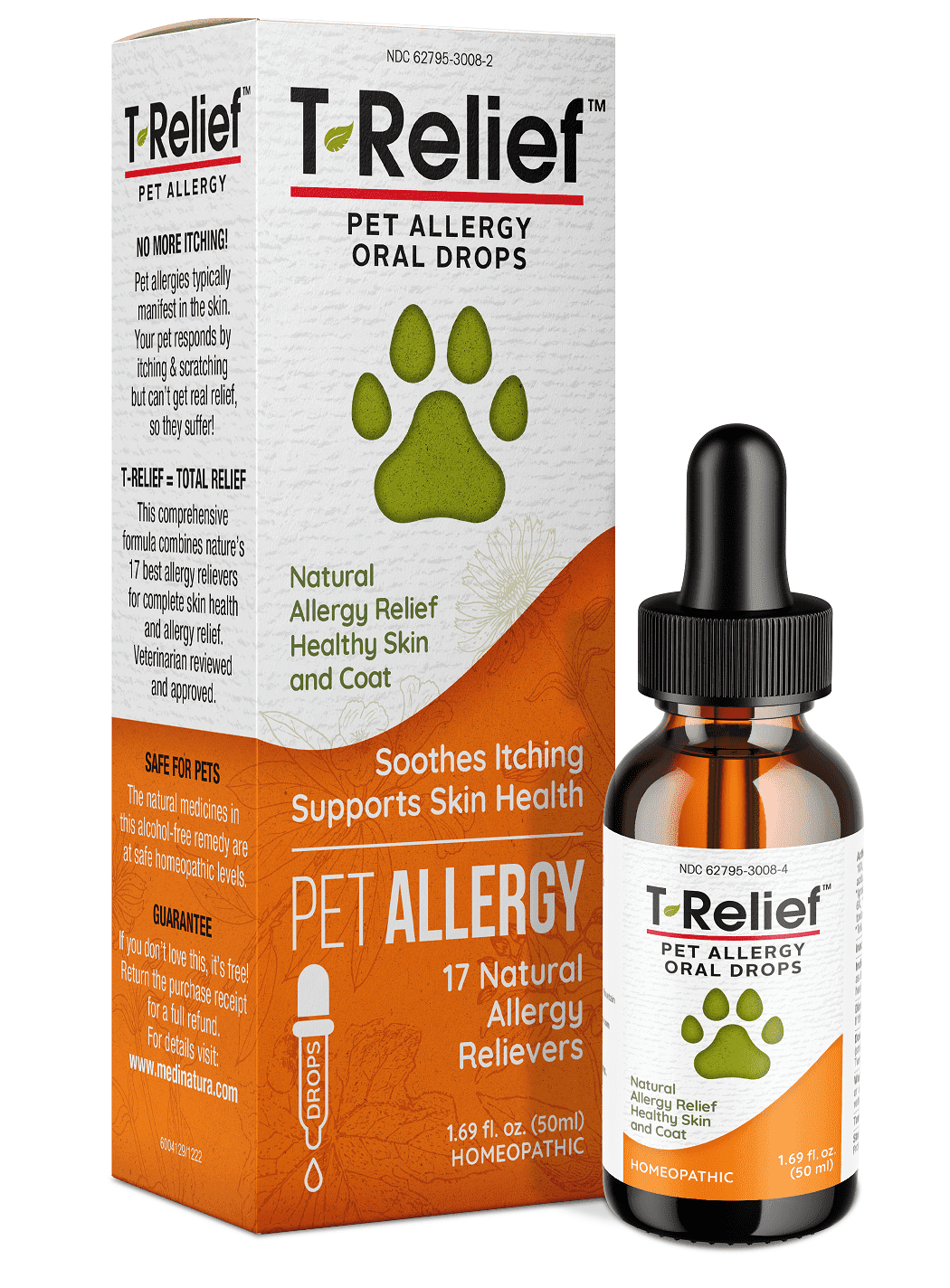 T-Relief Pet Allergy Oral Drops 50ml - Walmart.com