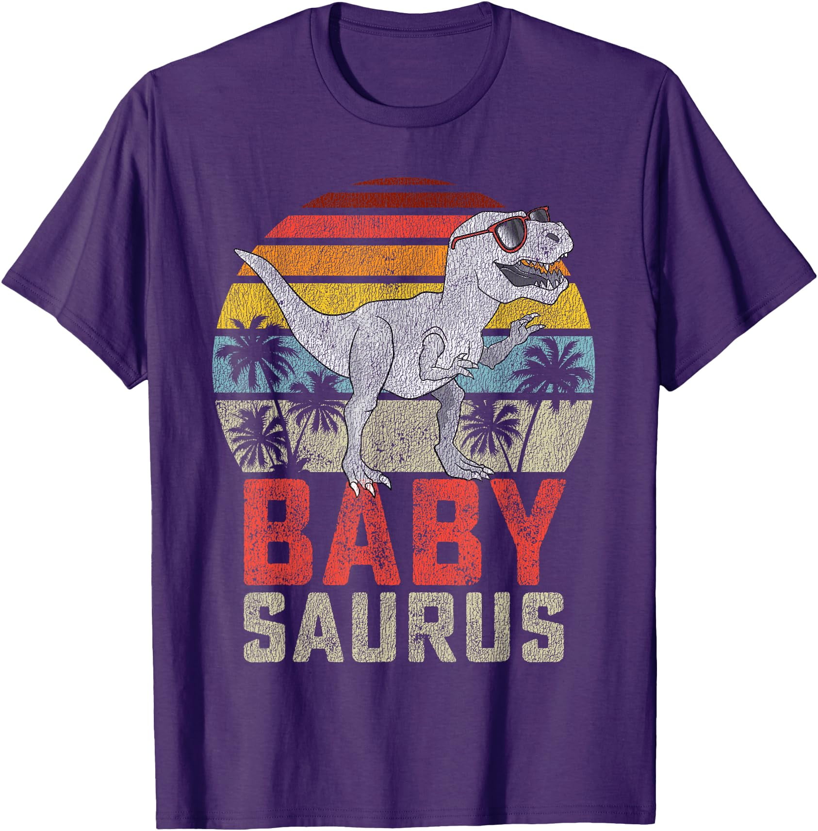 T-Rex Babysaurus Dinosaur Baby Saurus Family Matching Unisex T-Shirt ...