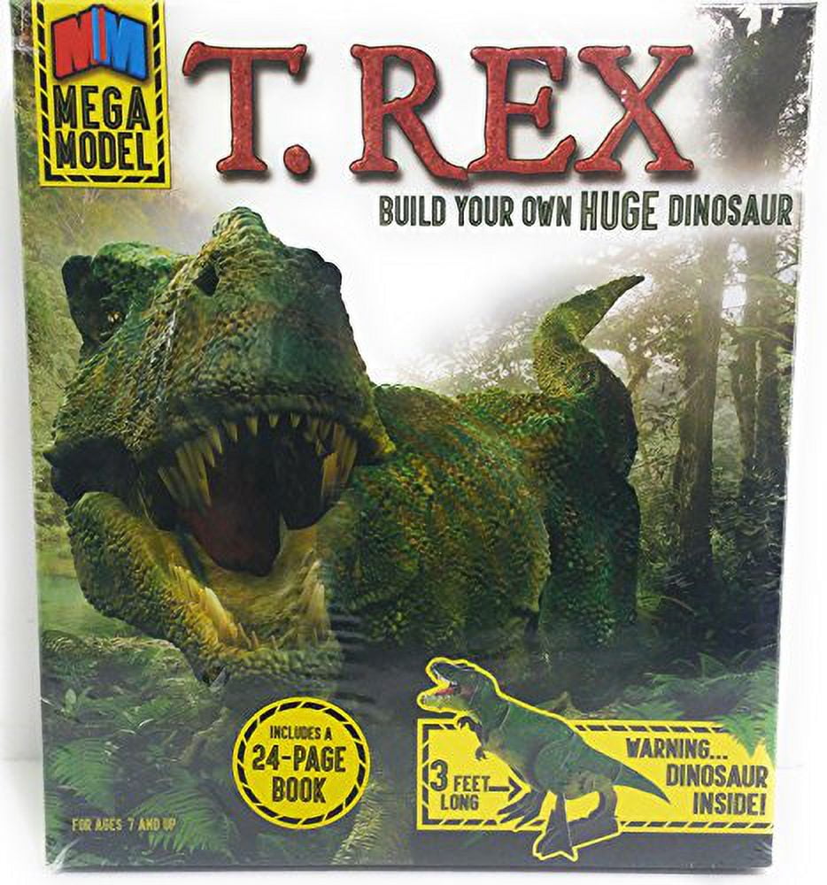 T.Rex: Build Your Own Huge Dinosaur (Mega Model) - Walmart.com