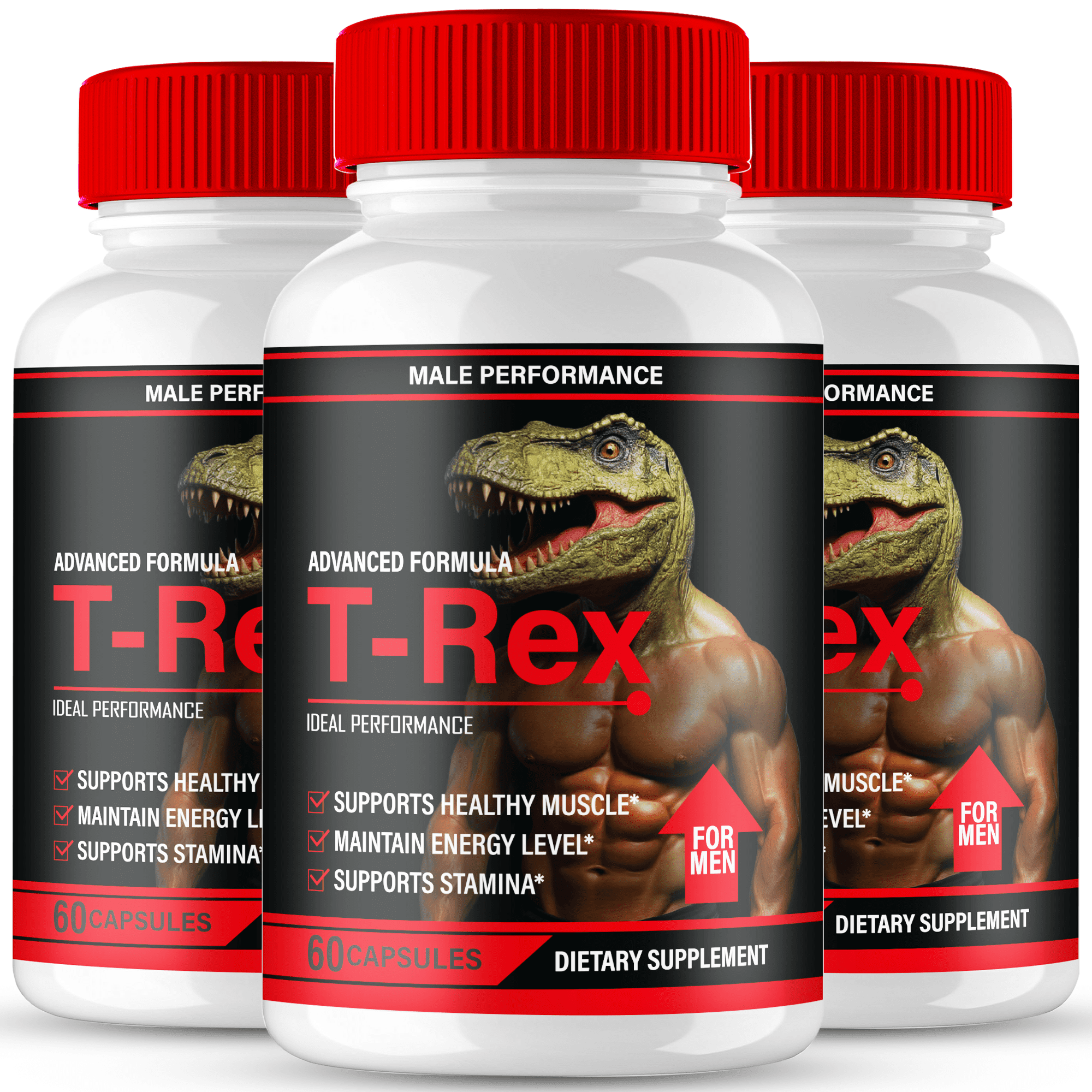 T-Rex Capsules, Official T-Rex Supplement Pills - Maximum Strength, All ...