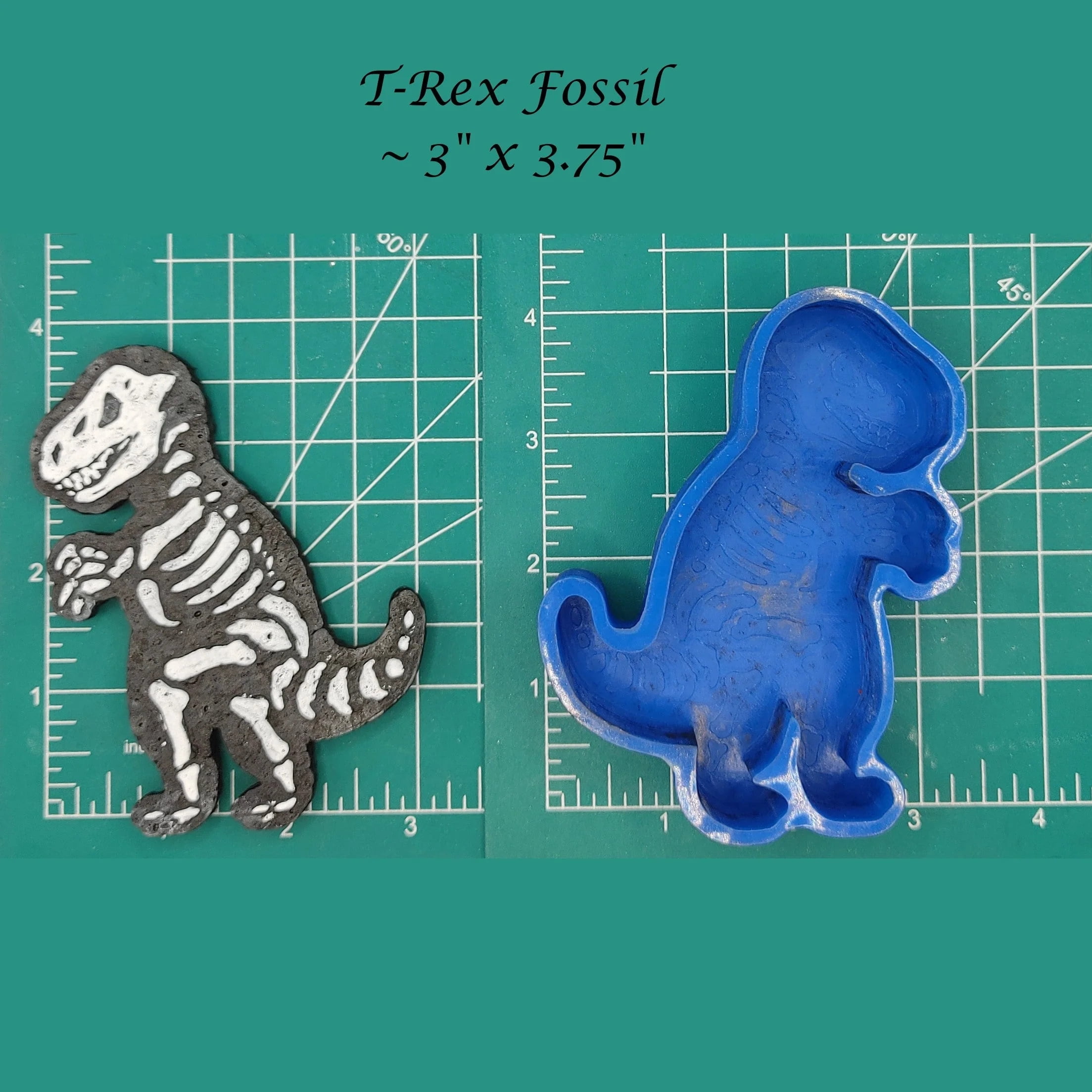T-Rex Fossil Silicone Freshie Mold - Walmart.com