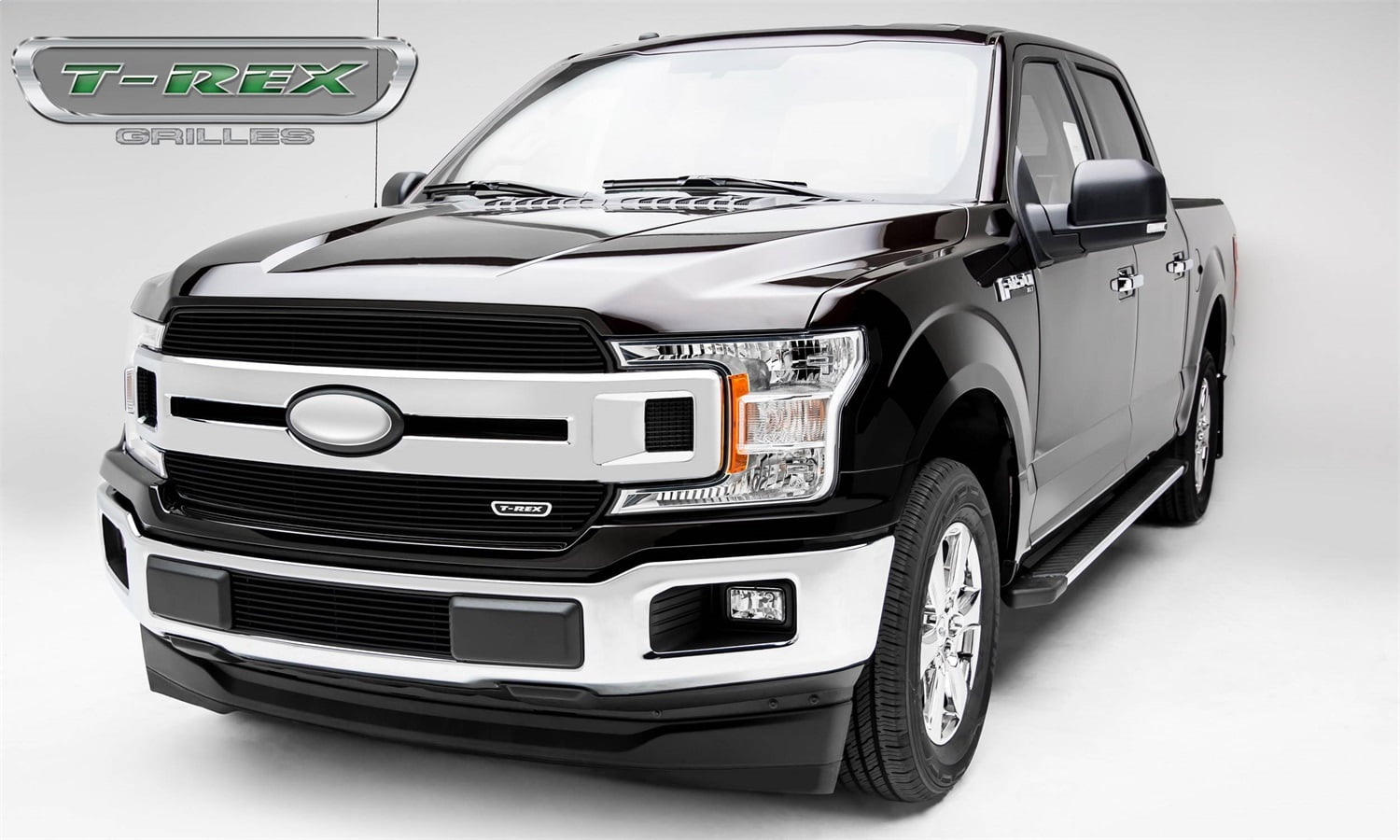 T-Rex Grilles 25571B Billet Series Bumper Grille Fits 18-20 F-150 Fits ...