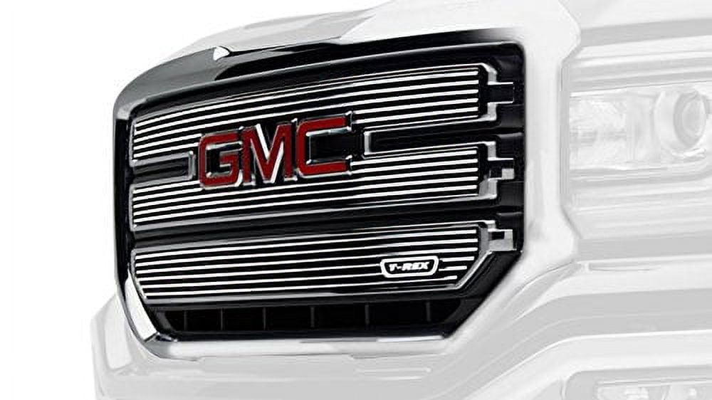 T-Rex Grilles 6212130 Laser Billet Series Polished Grille (GMC Sierra ...