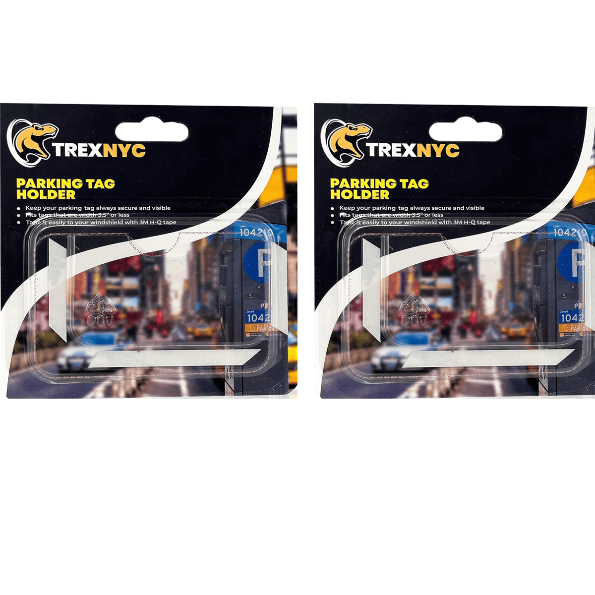 T-Rex Parking Ticket Holder Munimeter Ticket Holder, 2 Packs - Walmart.com