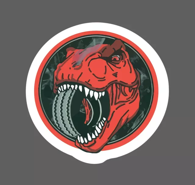 T-Rex Sticker Tire Racing Smoke Waterproof Sticker Phone Decal Water ...