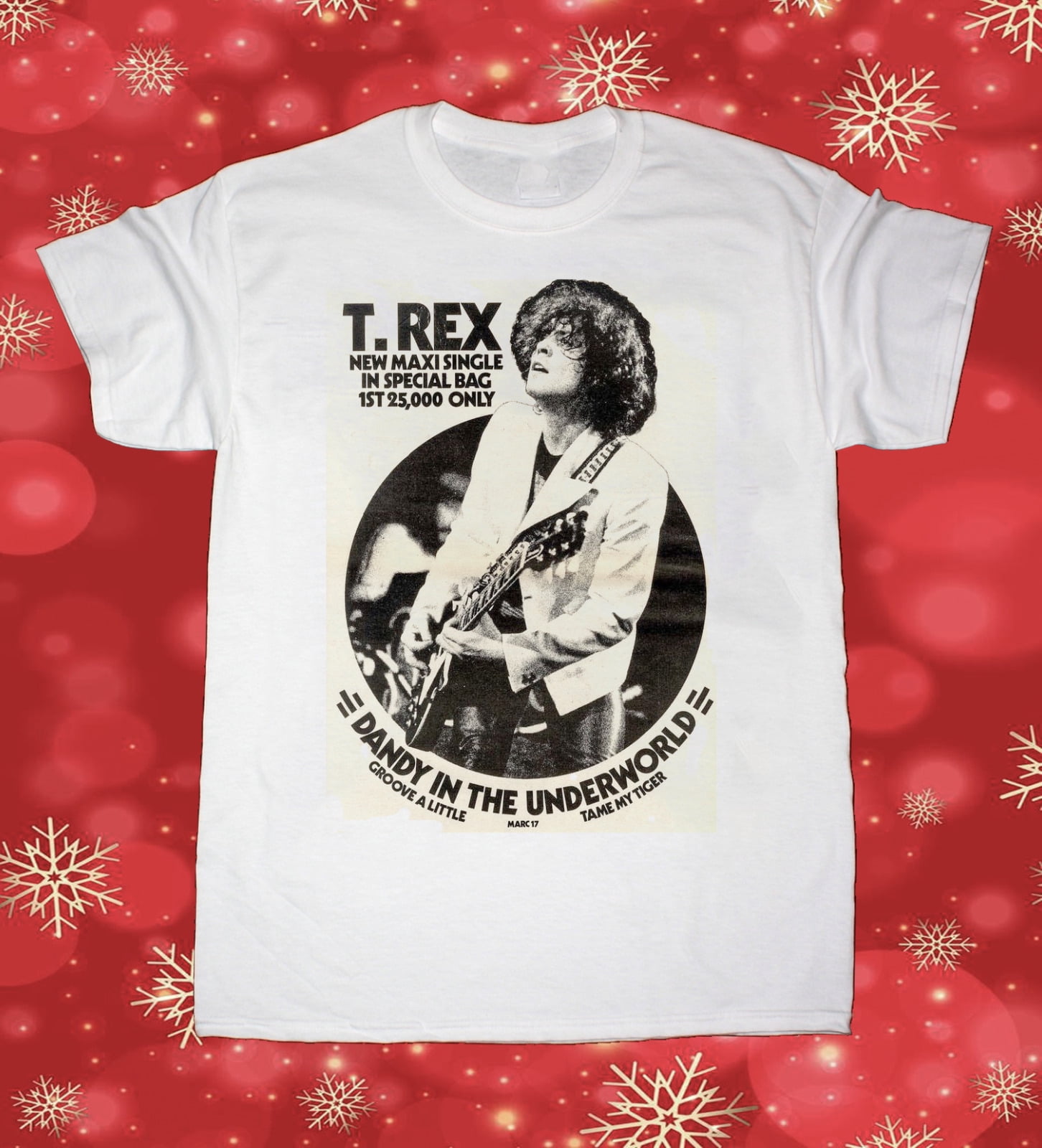T. Rex band Marc Bolan Dandy In The Underworld T-Shirt All Size TP714 ...