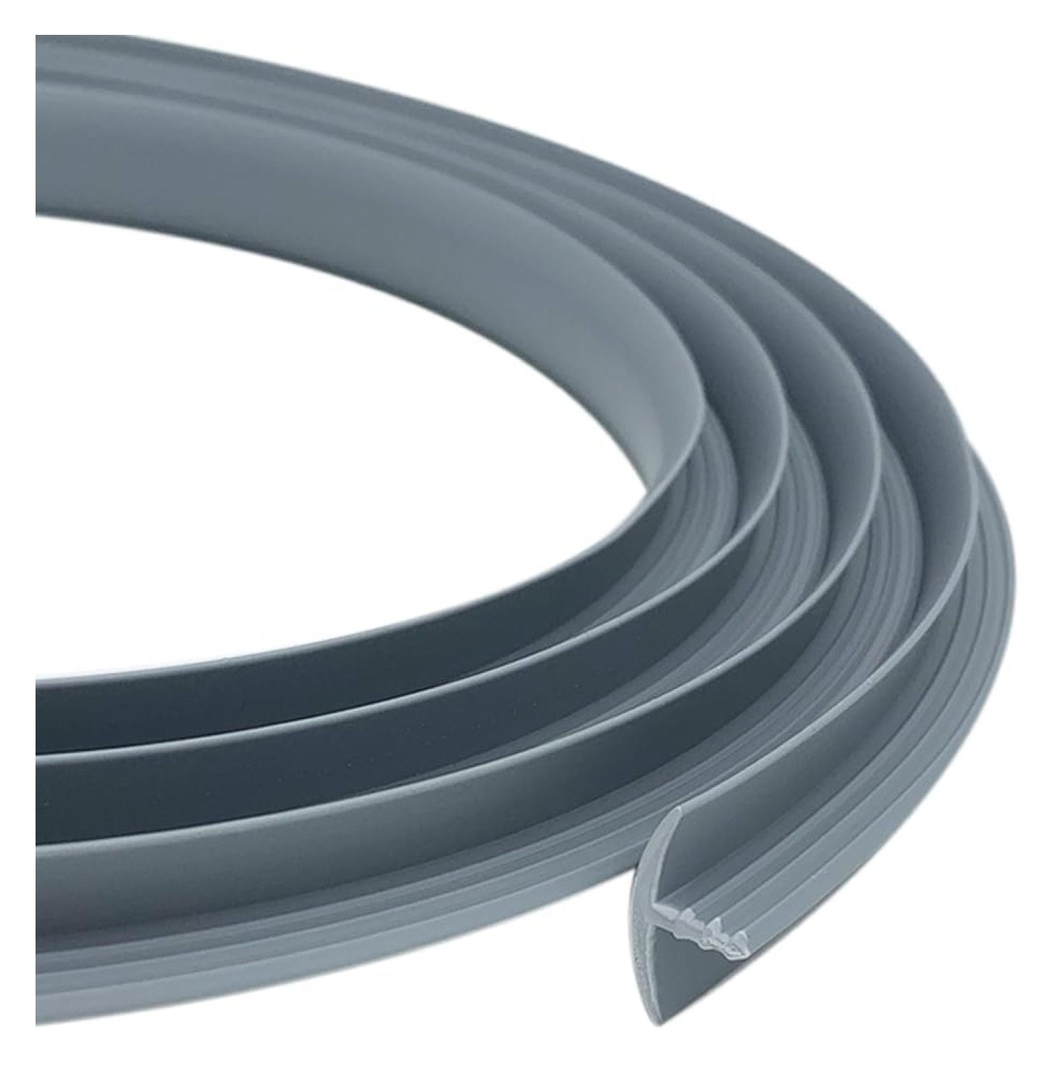 T Rubber Trim Molding 3/4 inch Edge, Edging Shelf Banding - Center Barb ...