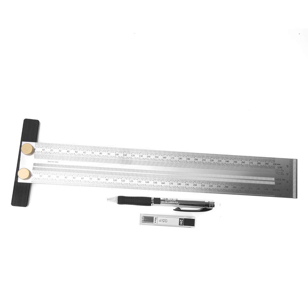 T Rule,Marking T Rule Marking T Rule Stainless Steel T Type Hole Ruler ...