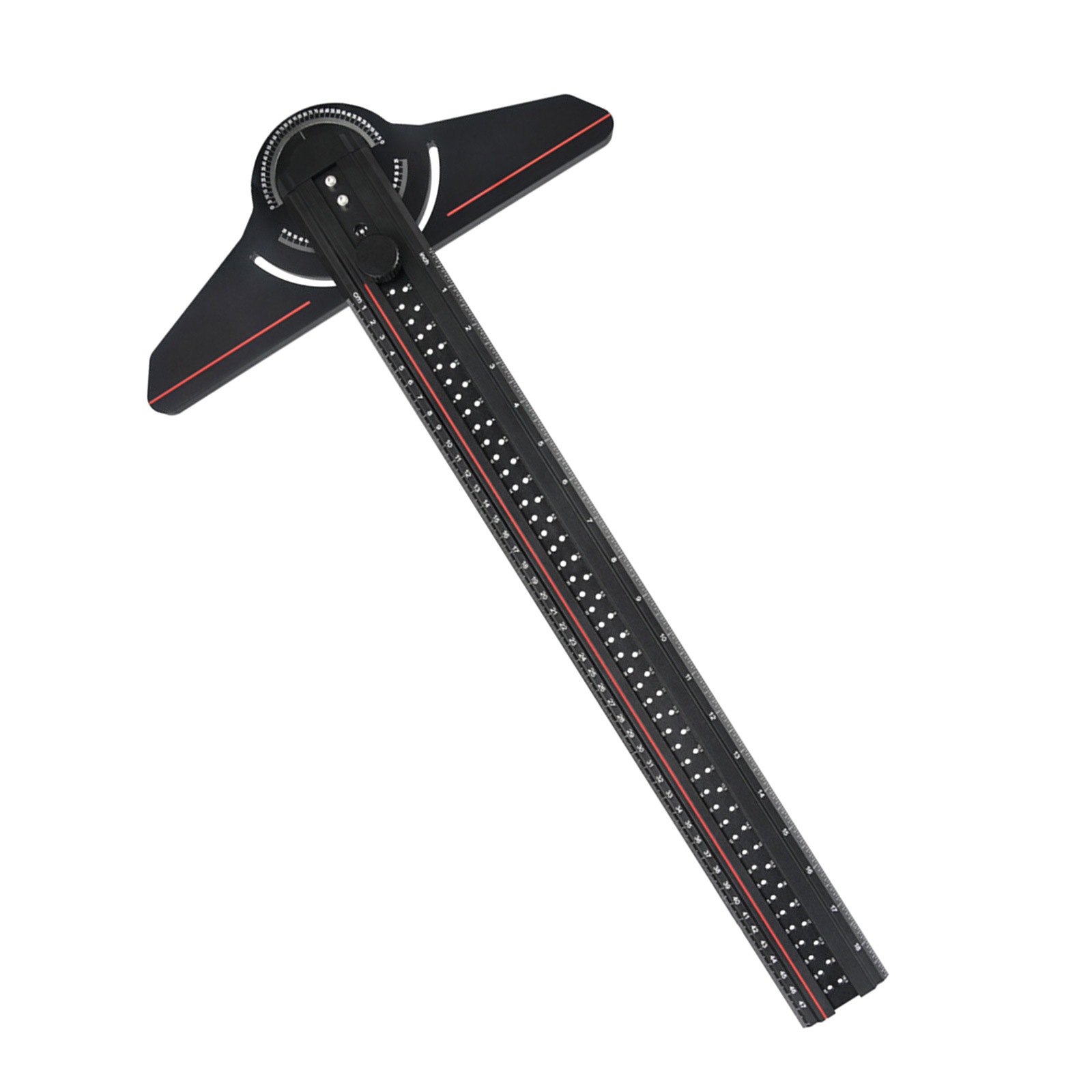 T Ruler Angles Finder Aluminum Marking Line Ruler Multifunctional ...