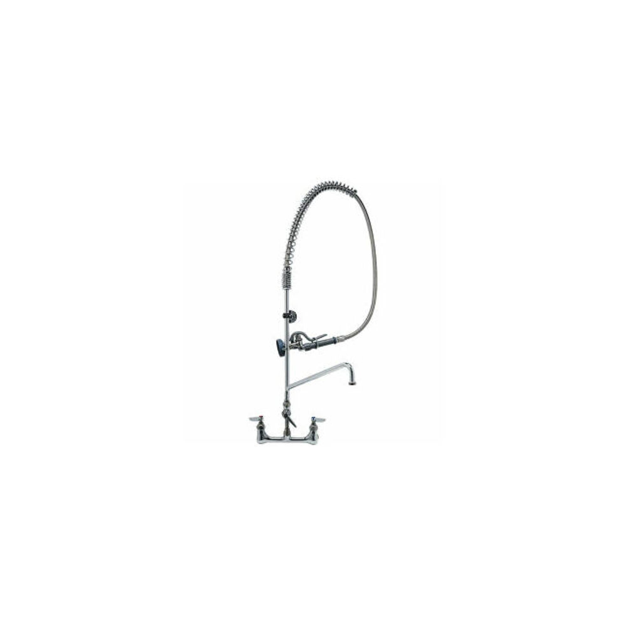 T & S Brass B-0133-01 Easyinstall Pre-Rinse Unit with Wall Bracket ...