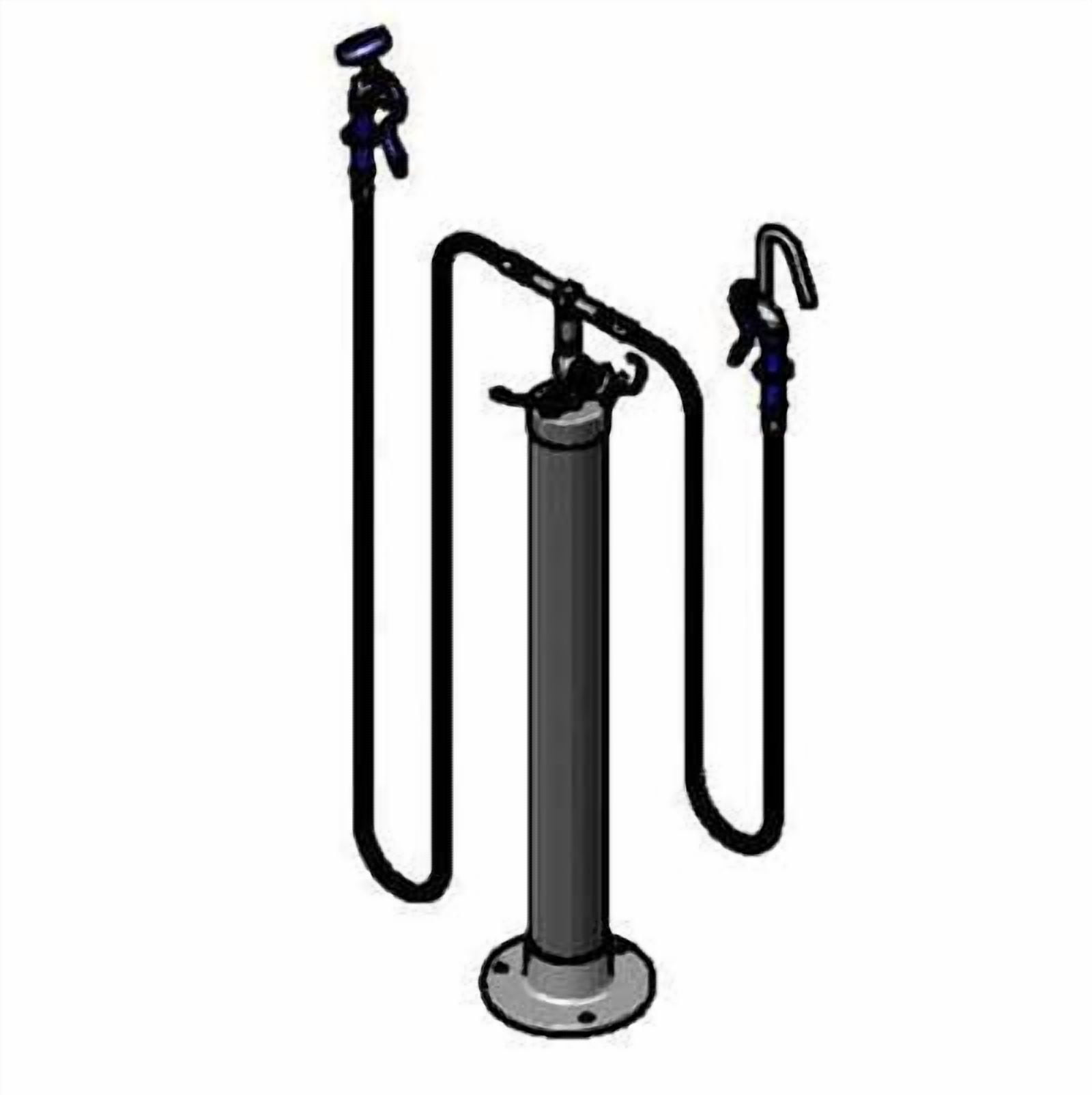 T&S Brass - Kettle Kaddy, Hook Nozzle & Hose, Angled Spray Valve & Hose ...