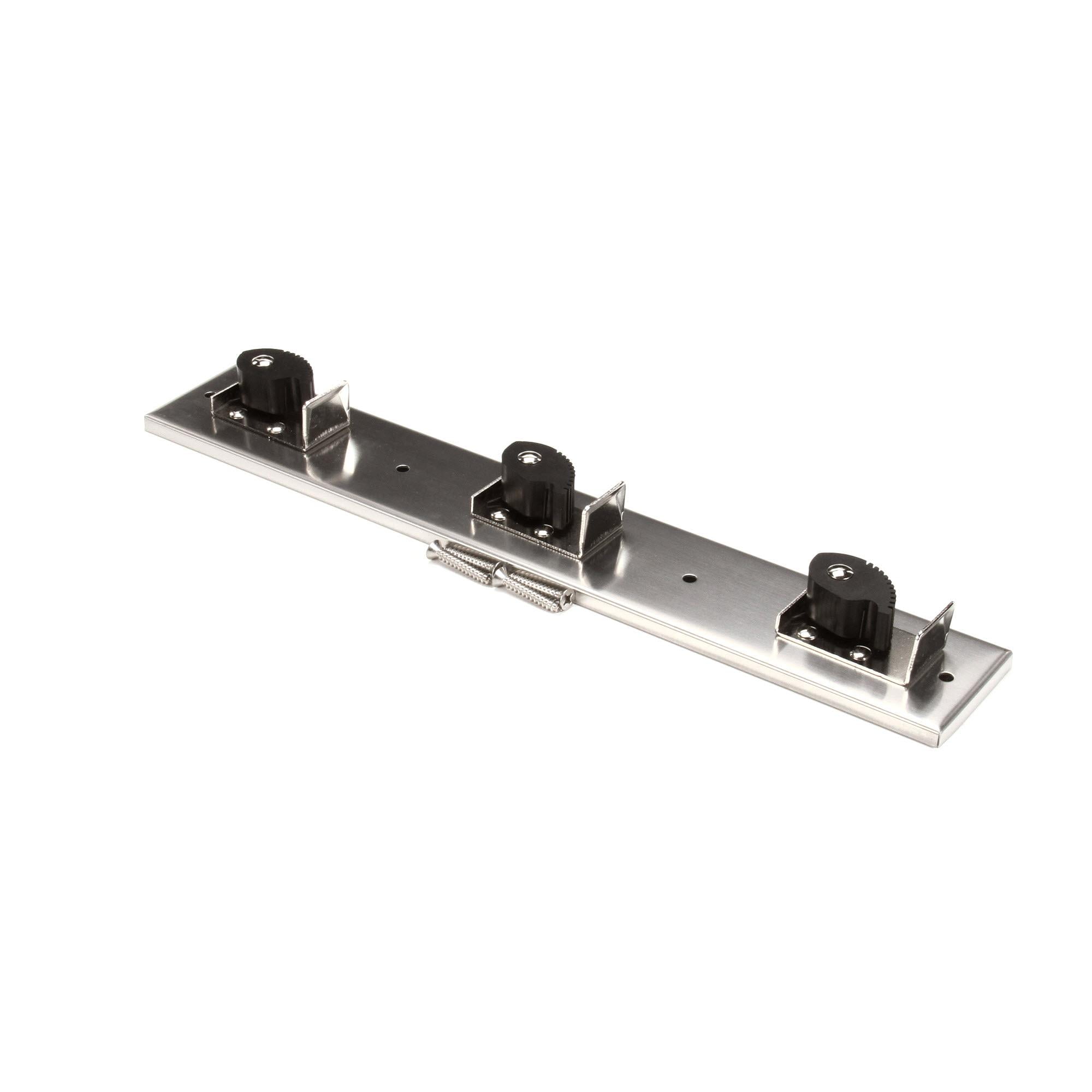 T&S Brass B-0653 Mop Hanger, Stainless Steel, Spring-Loaded Rubber ...
