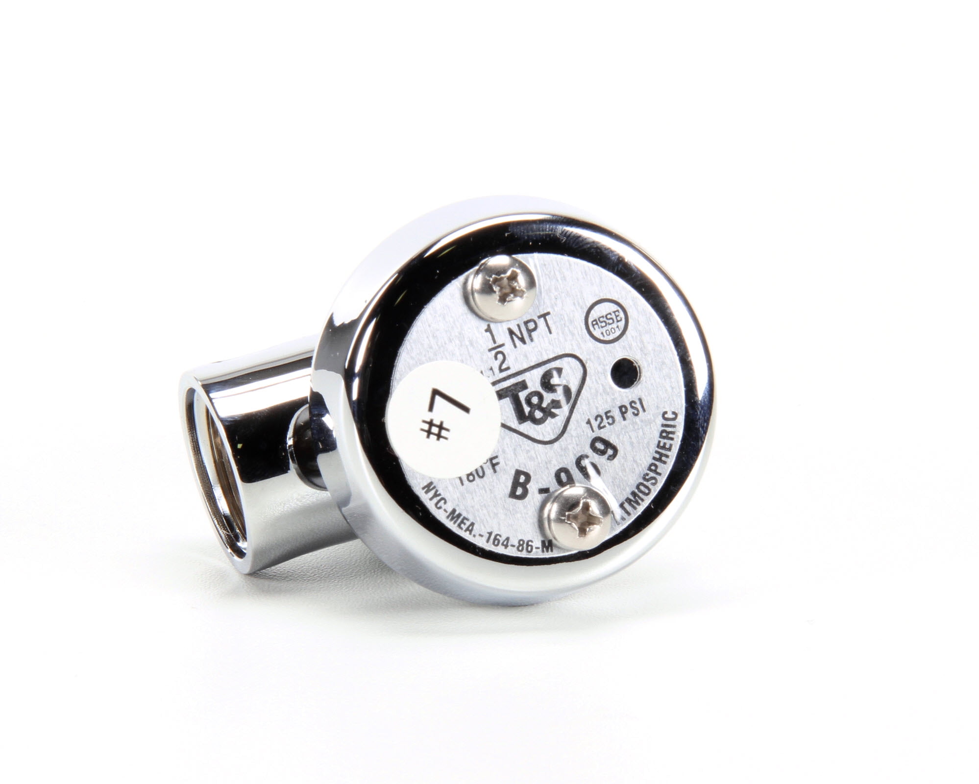 T&S Brass Vacuum Breaker, 1/2 Npt Inlet & Outlet, Atmospher B-0969 ...