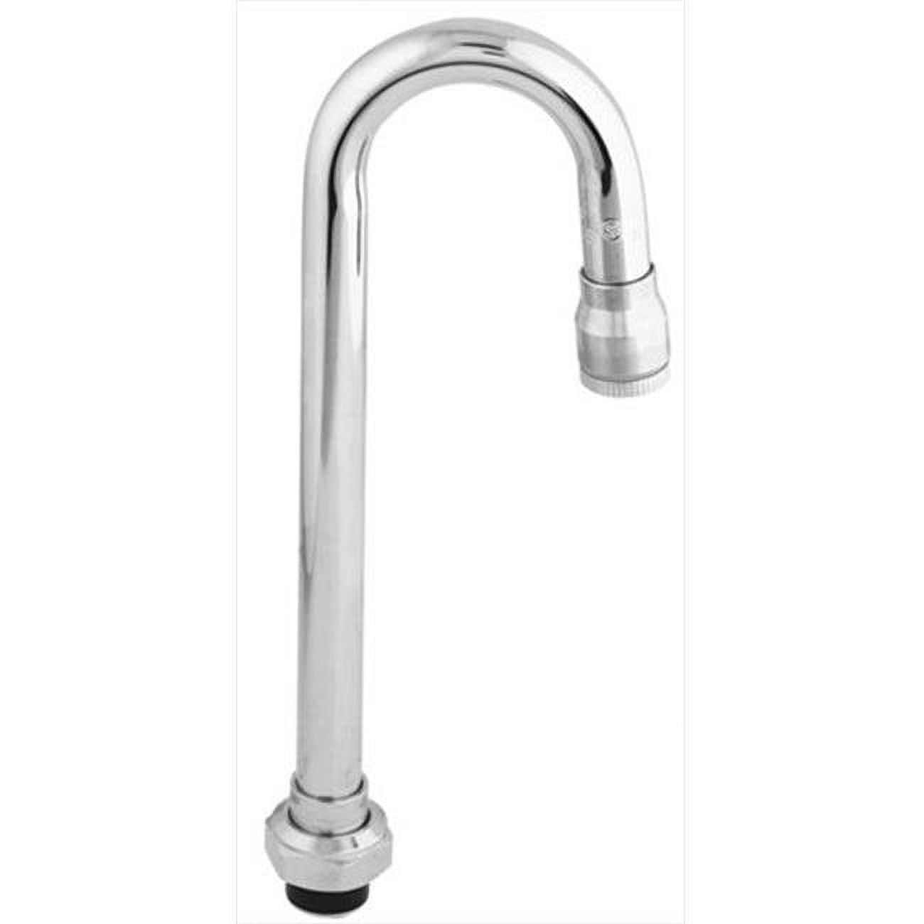 T And S Brass And Bronze Works Tall Swivel Gooseneck Spout Chrome 875 In