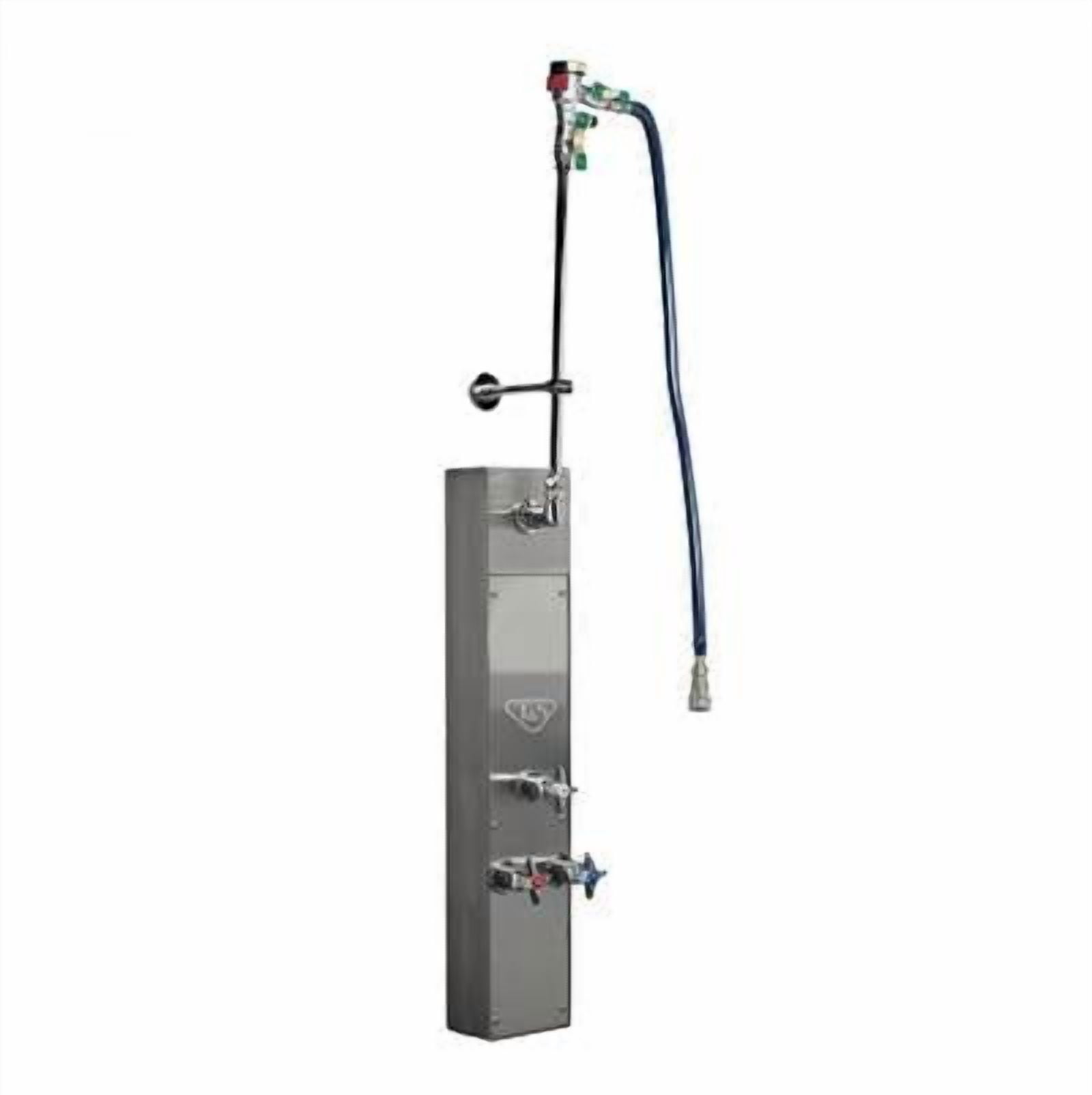 T&S Brass - Hose Reel SS Cabinet for Surface Bottom Inlet Mounting w ...