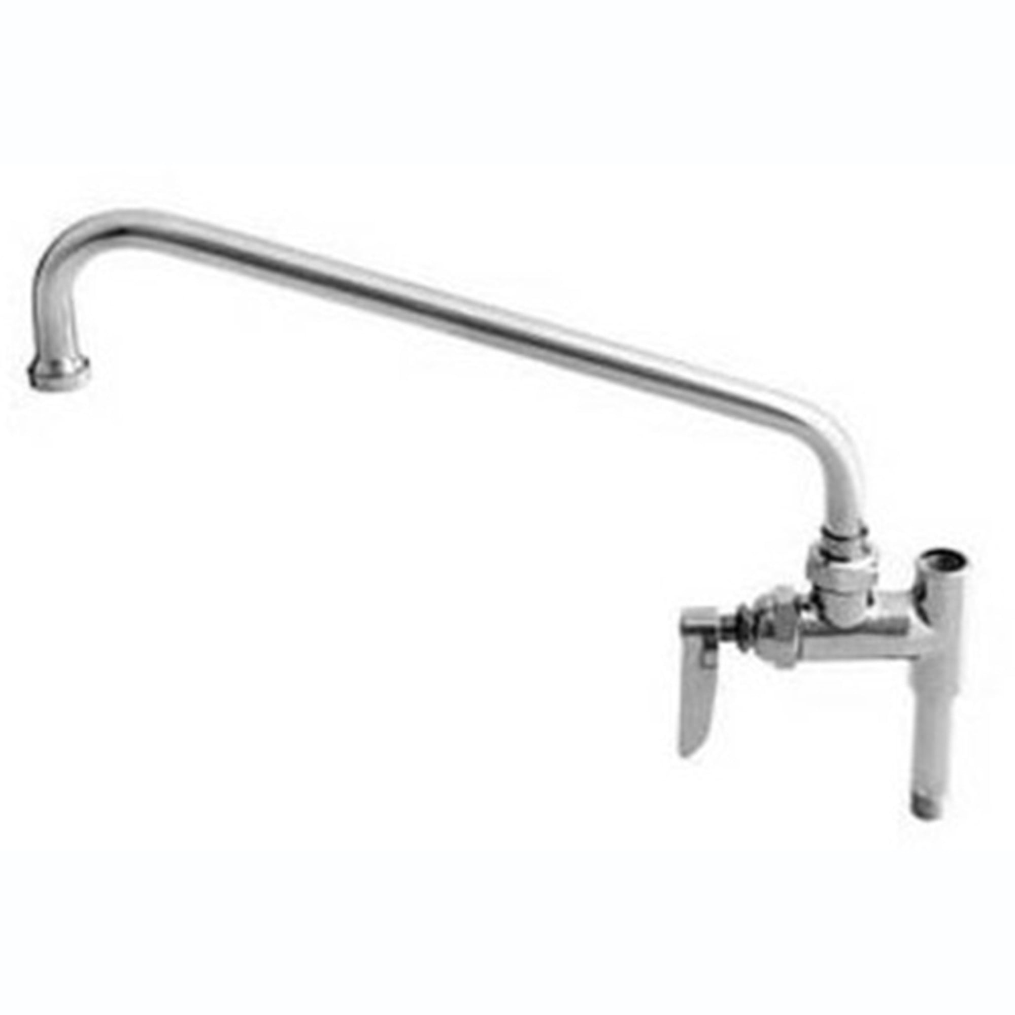 T&S Brass Pre-Rinse Add-On Faucet, Stream Regulator Nozzle, 12 ...
