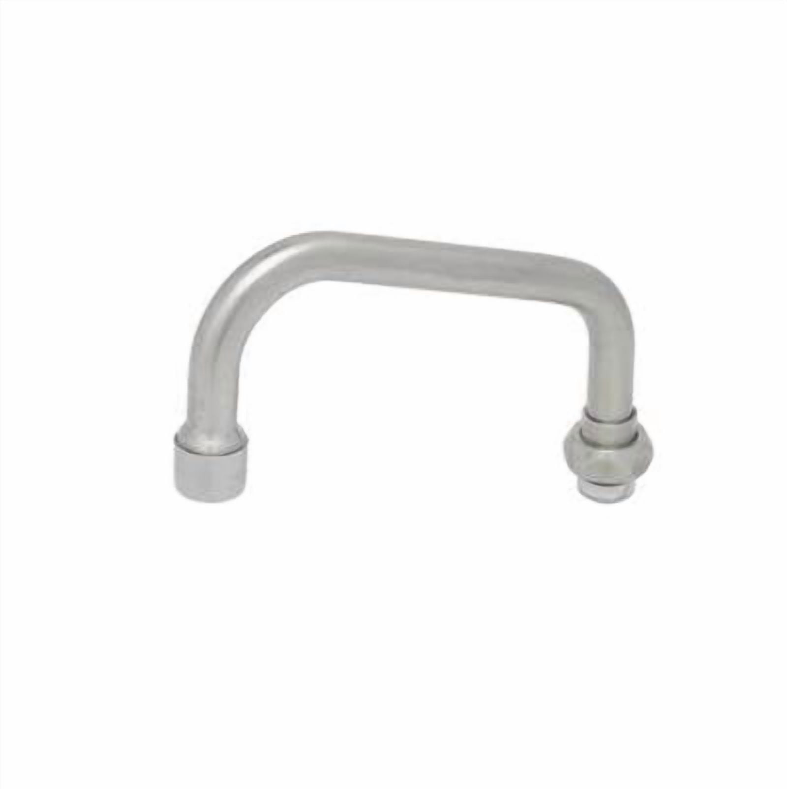 T&S Brass - Stainless Steel 6'' Swing Nozzle w/ Stream Regulator Outlet ...
