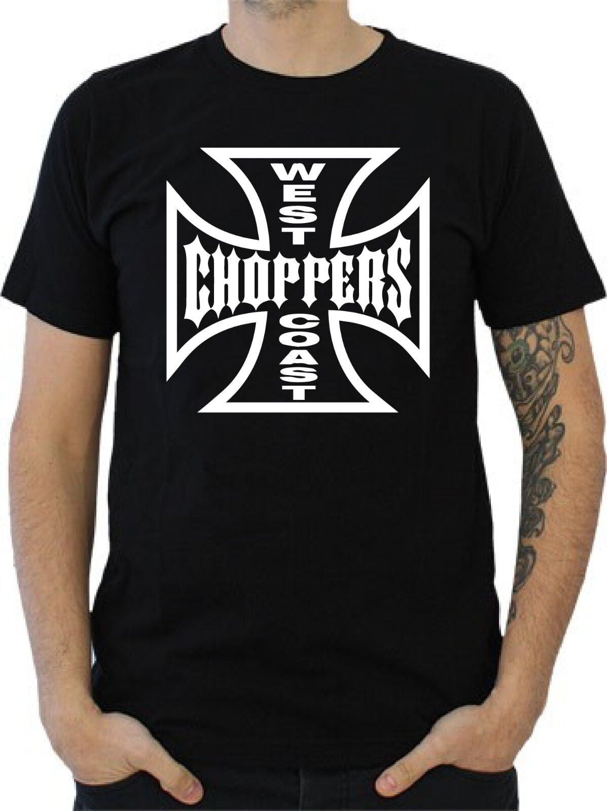 T-SHIRT HOMME west coast choppers - Walmart.com