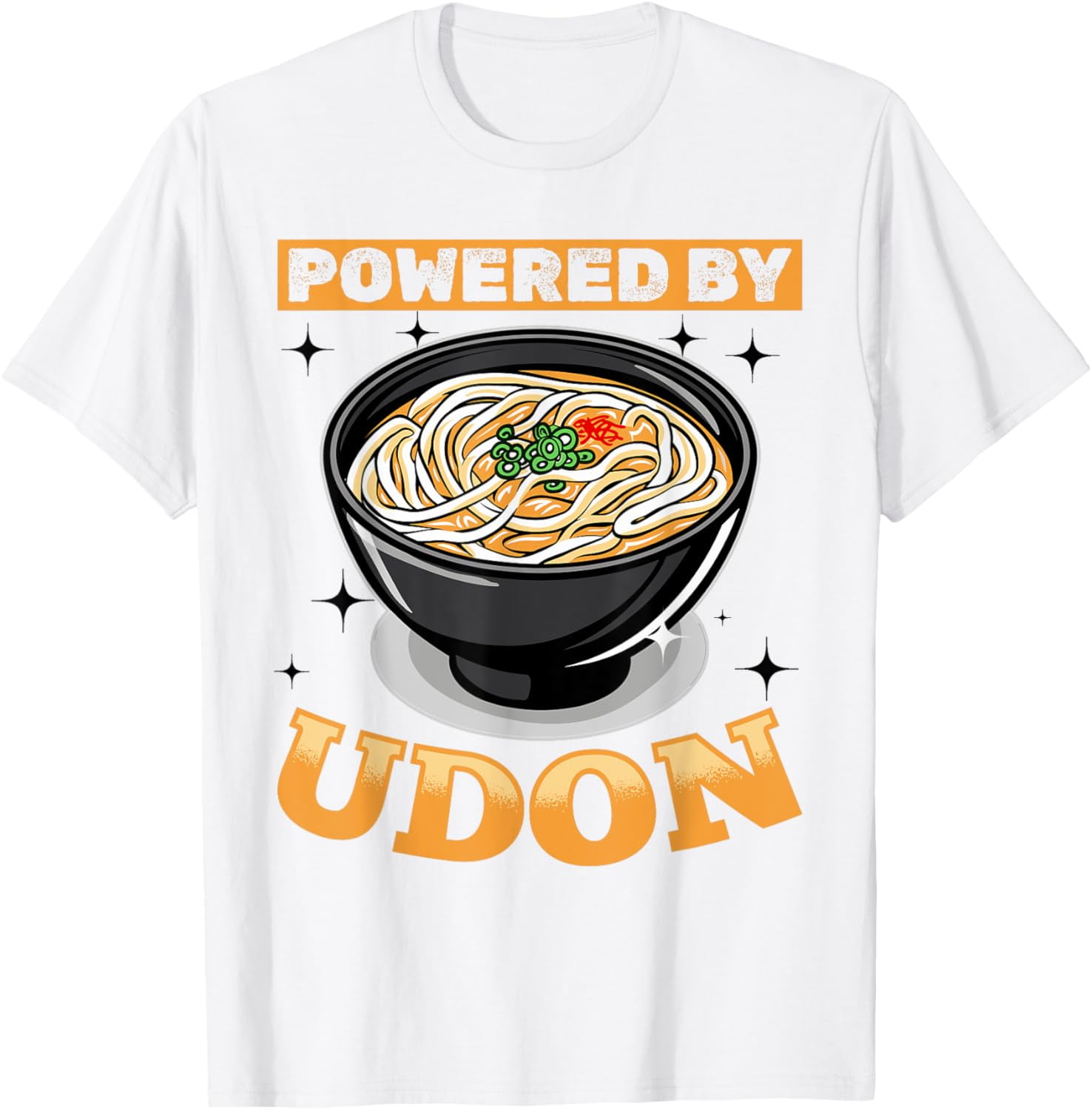 T-SHIRT Udon Noodle Japanese Food Powered by Udon T-SHIRT mens t shirt，white，women，funny，misfits ...