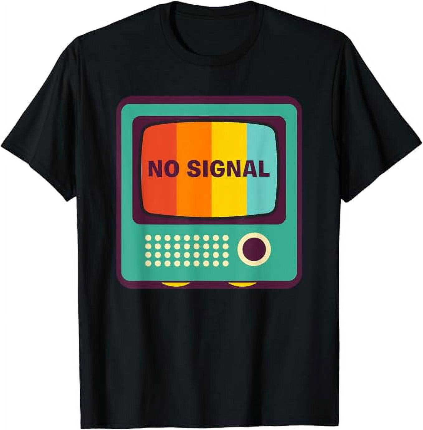 T-SHIRTNo Signal Green Square TV Color Bars Screen Test Pattern T-Shirt ...