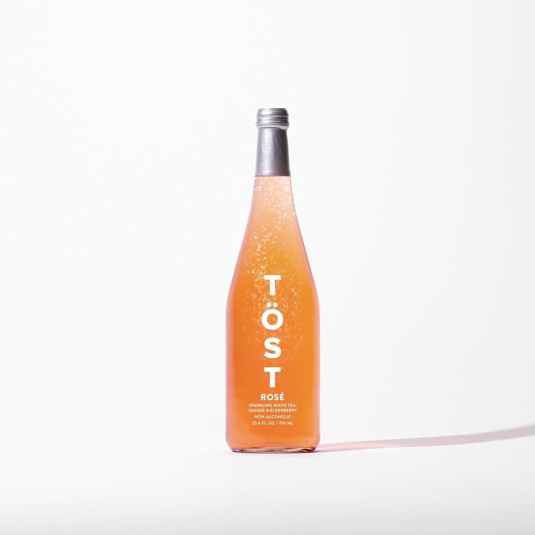 TÖST Rosé Non-Alcoholic Sparkling Beverage 750 ml Bottles - 12 Pack ...