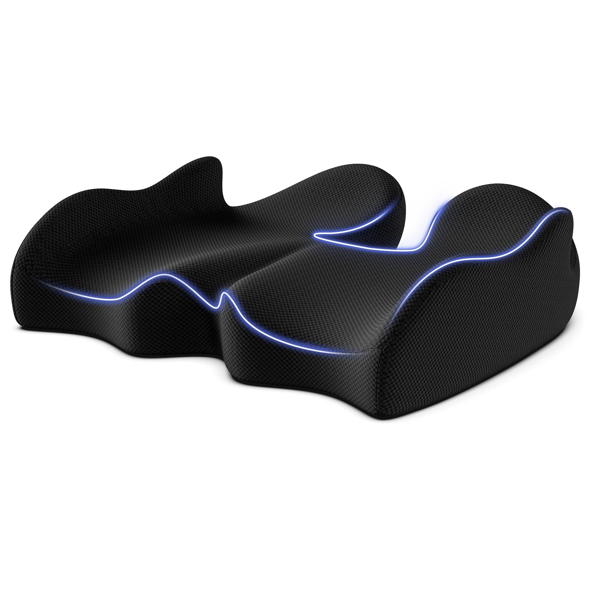 T Seat Cushion for Tailbone Pain Relief, Extra Large Memory Foam Office ...
