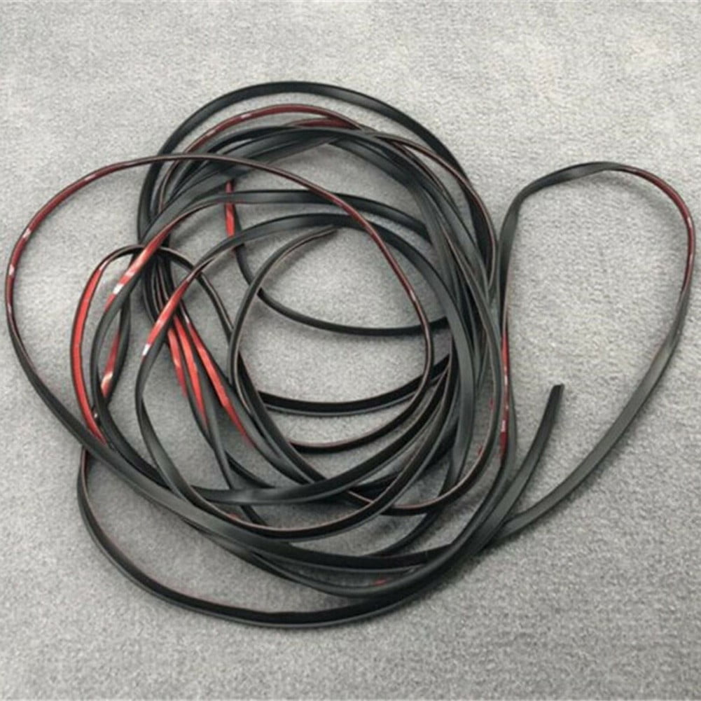 T-Shape 4M Rubber Car Door Seal Strip Hood Trunk Edge Weatherstrip ...
