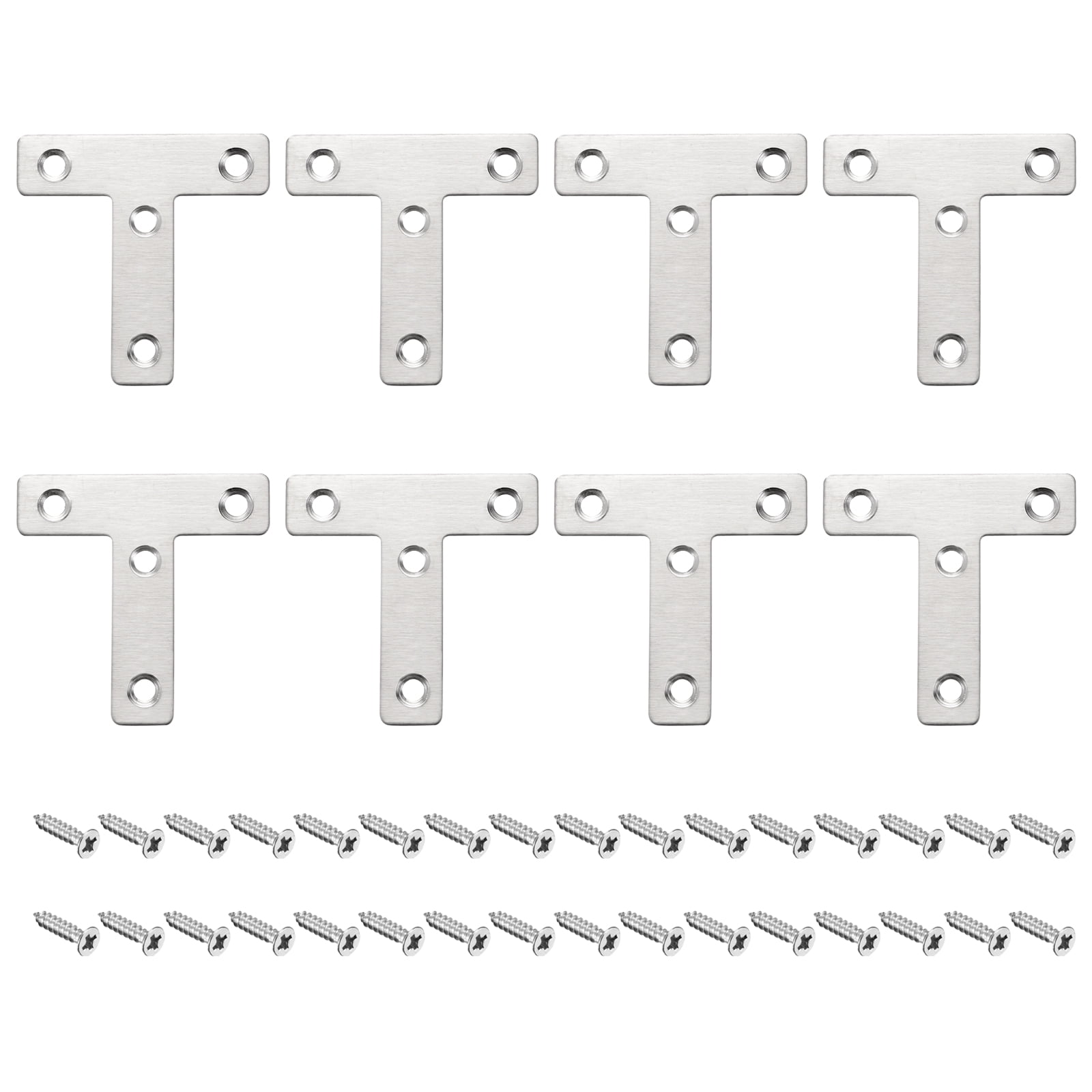 T Shape Bracket, 60x60x1mm Stainless Steel Mending Plates for Joint ...