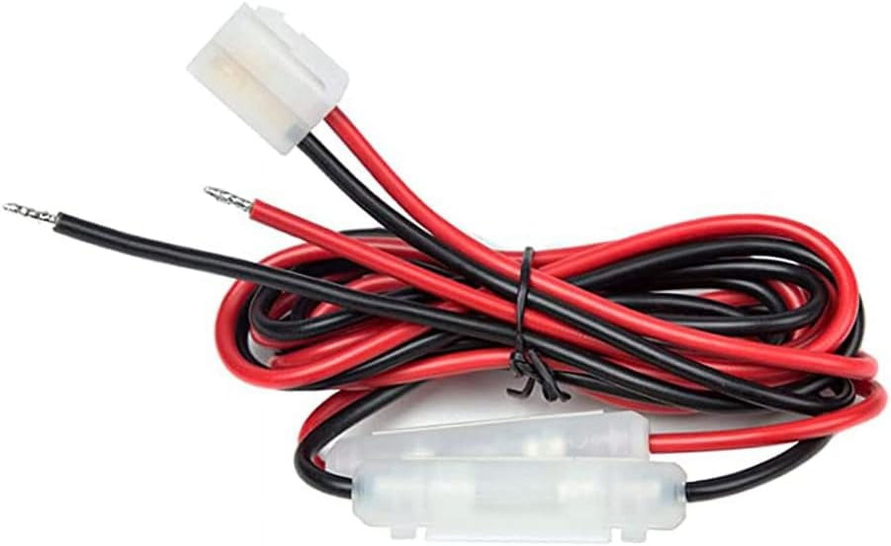 T-Shape Car Mobile Radio DC Power Cable CB Radio Power T Shape Adapter ...