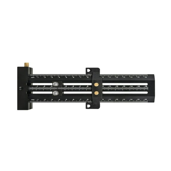 T Shape Marking Gauge Double Line Marking Ruler Measurement Tool ...