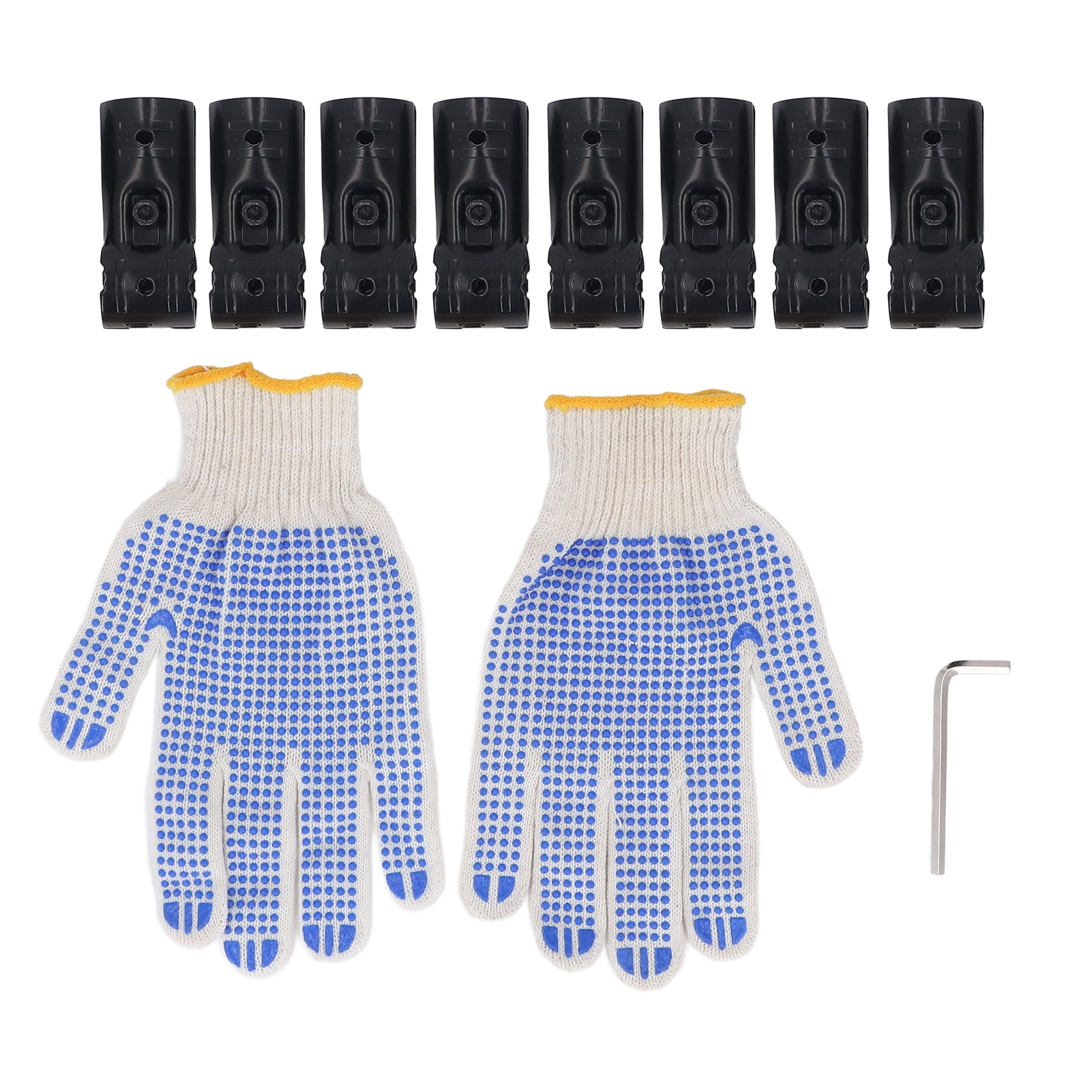 T Shape Pipe Clamps, Easy Installation End Rail Pipe Clamp Bolts Nuts ...