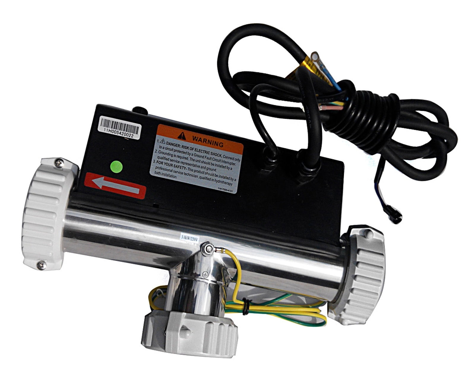 T Shape Spa Tub Heater 3KW , Spa Tub Heater And SPA Pool Heater For ...