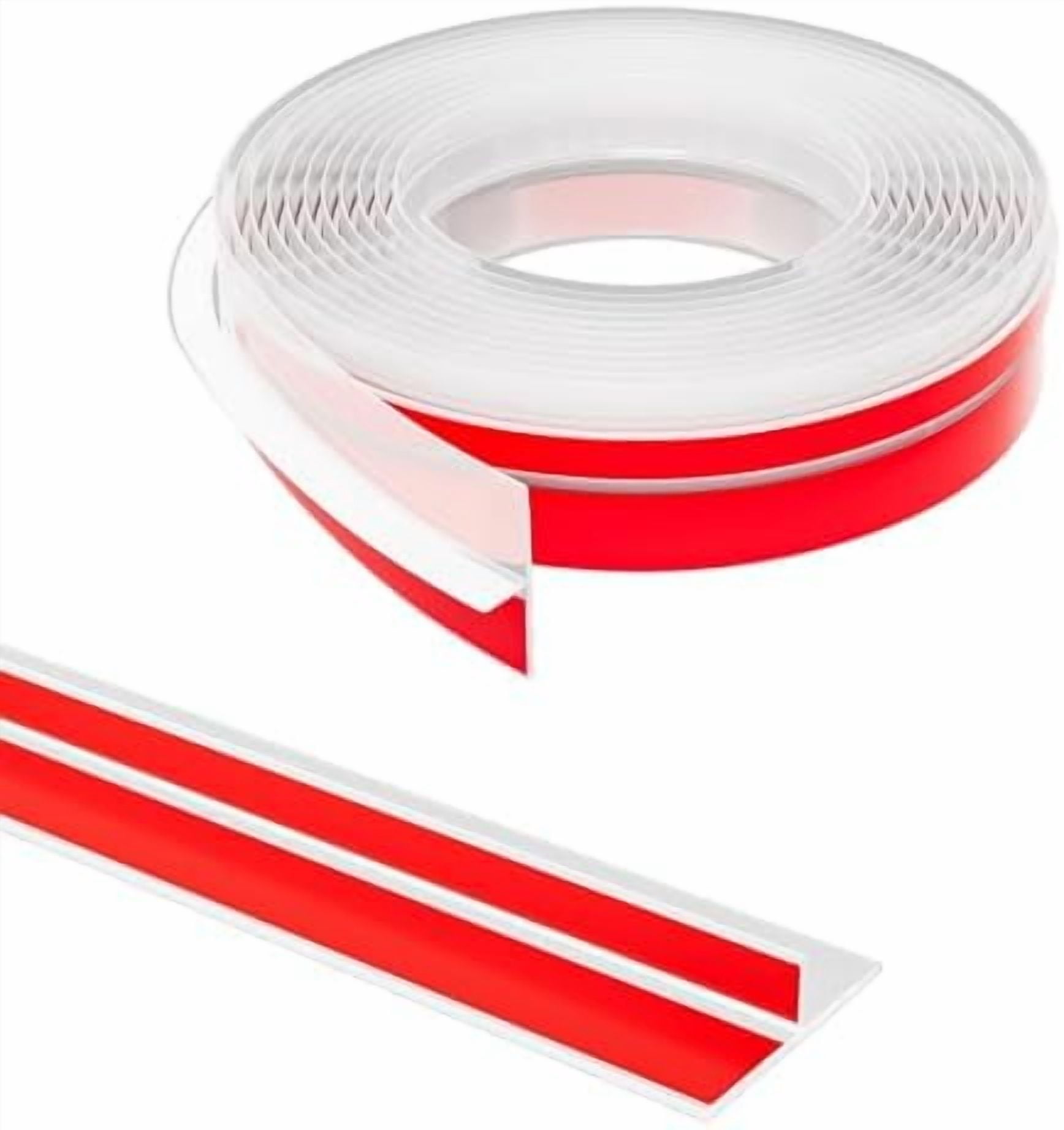 T-Shaped Door Draft Stopper, 1.97 in x 10 Ft Silicone Seal Strip for ...