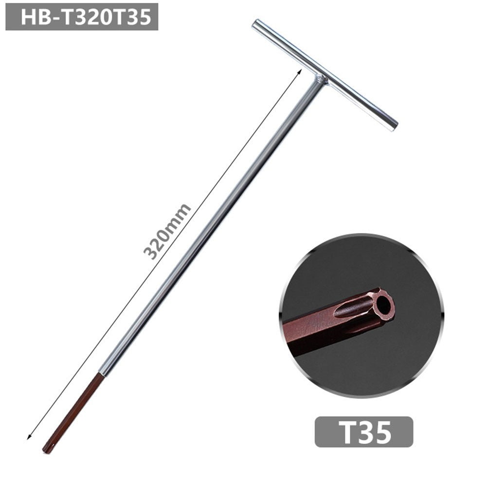 T-Shaped Hex Wrench Torx Screwdriver Key Wrench Inner Spanner Hand ...
