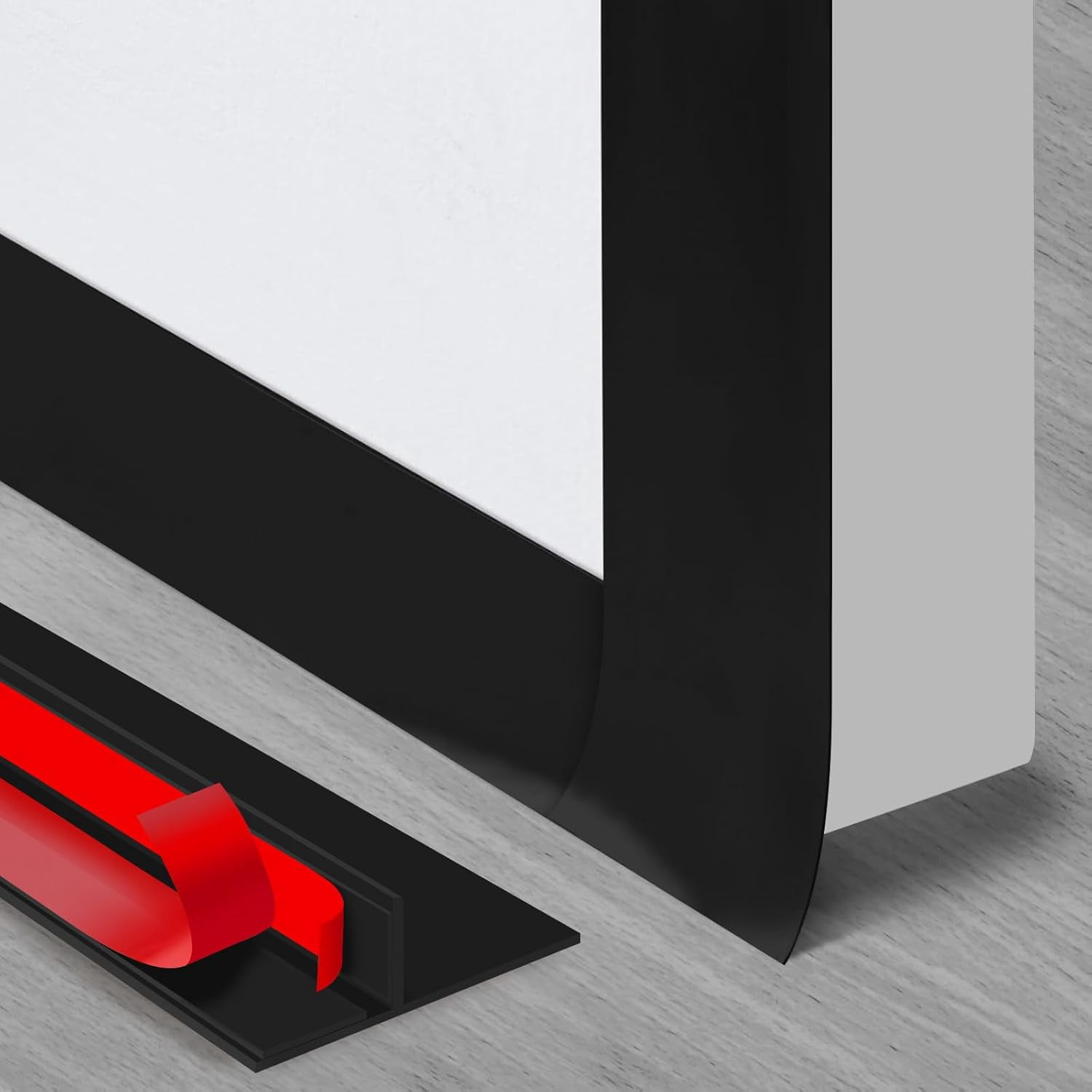 T-Shaped Seal Strip for Door & , 20Ft Weatherproof Draft Stopper, Gap ...