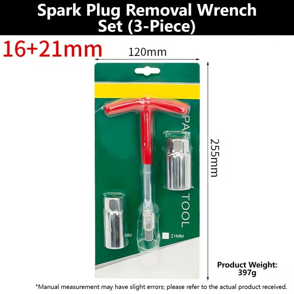 T Shaped Spark Component Socket Wrench Set 14Mm 16Mm 21Mm Multi-Angle ...