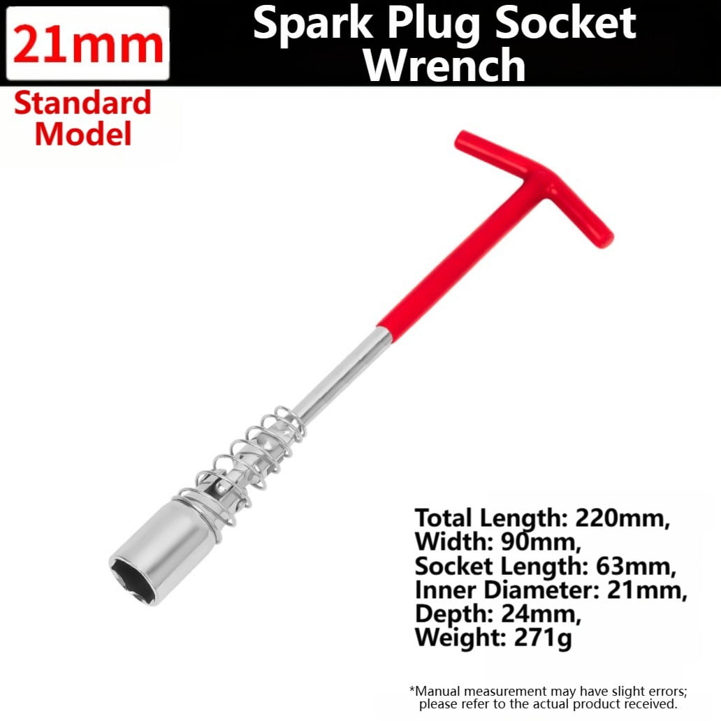 T Shaped Spark Component Socket Wrench Set 14Mm 16Mm 21Mm Multi-Angle ...