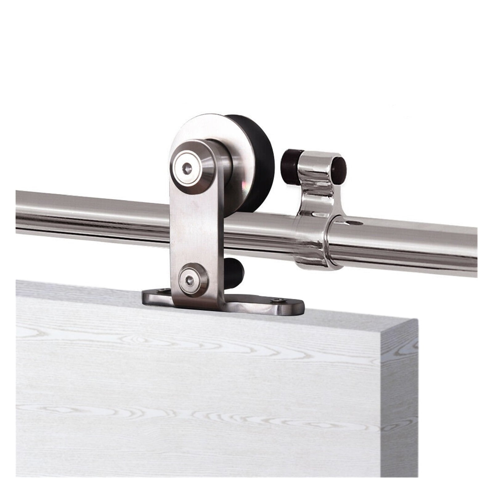 T-Shaped Stainless Steel Sliding Barn Door Hardware Rollers With Big ...