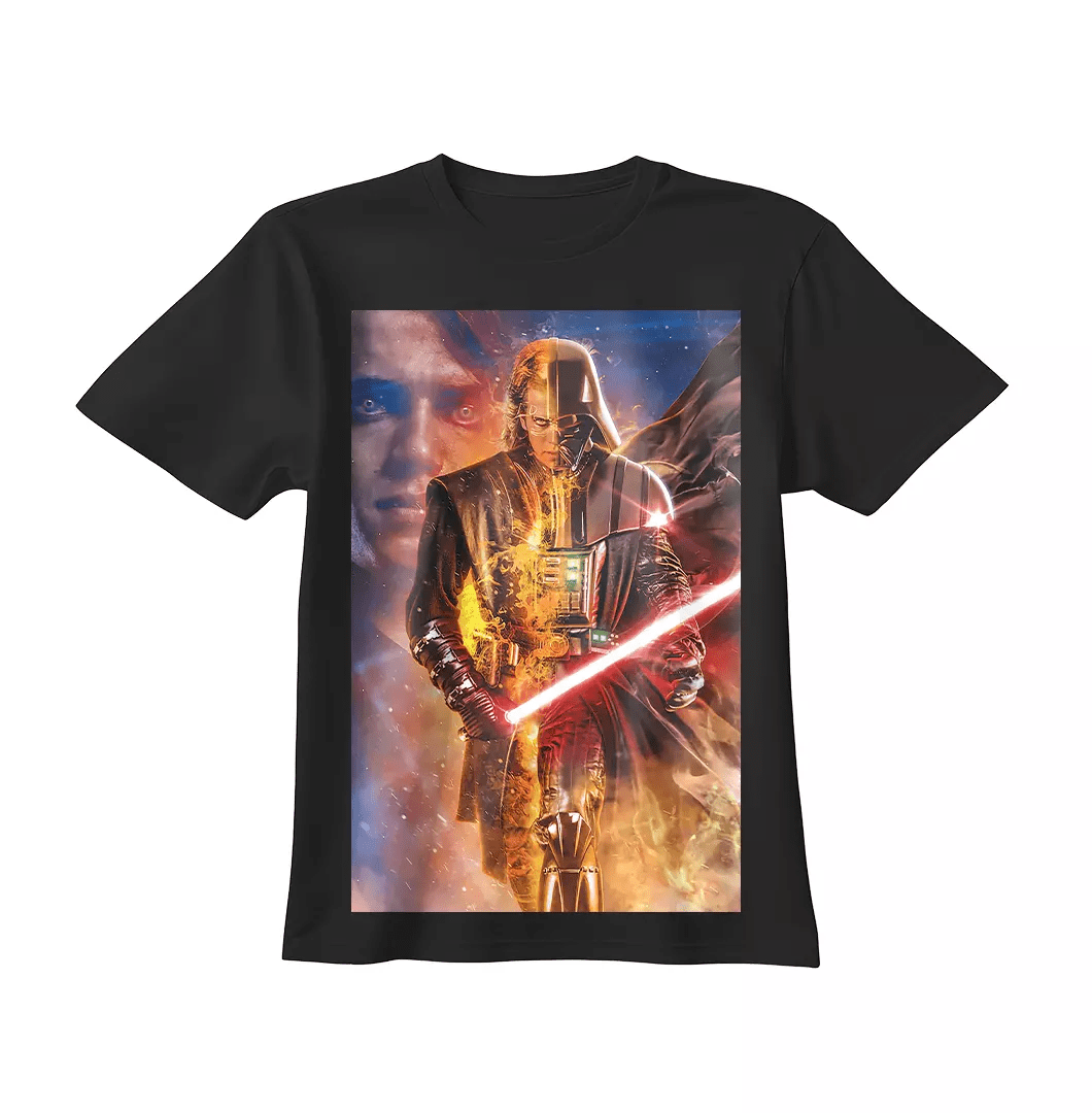 T Shirt Anakin Skywalker X Darth Vader Shirt Retro Tee S-5XL - Walmart.com