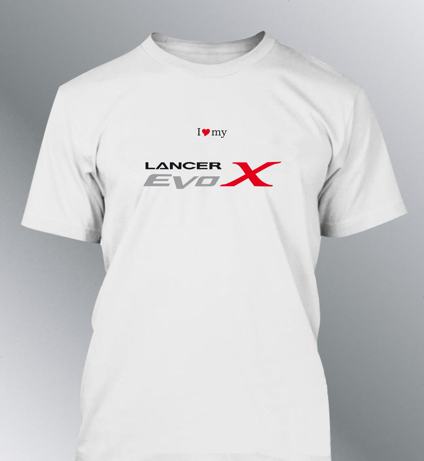 T-Shirt Customised Lancer Evolution X S M L XL XXL Man Evo 10 - Walmart.com
