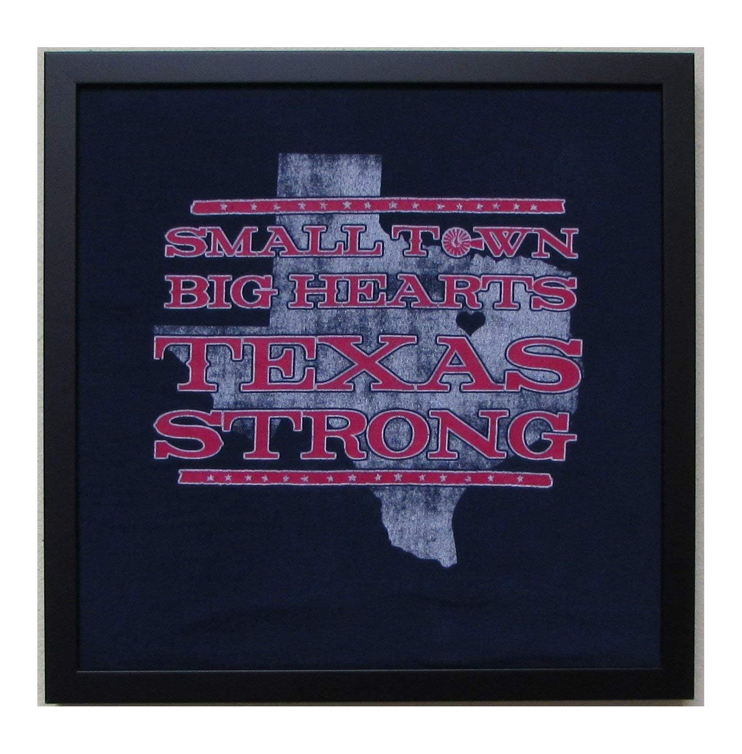 T-Shirt Display Frame Solid Wood deep Mount with Glass Front T Shirt ...