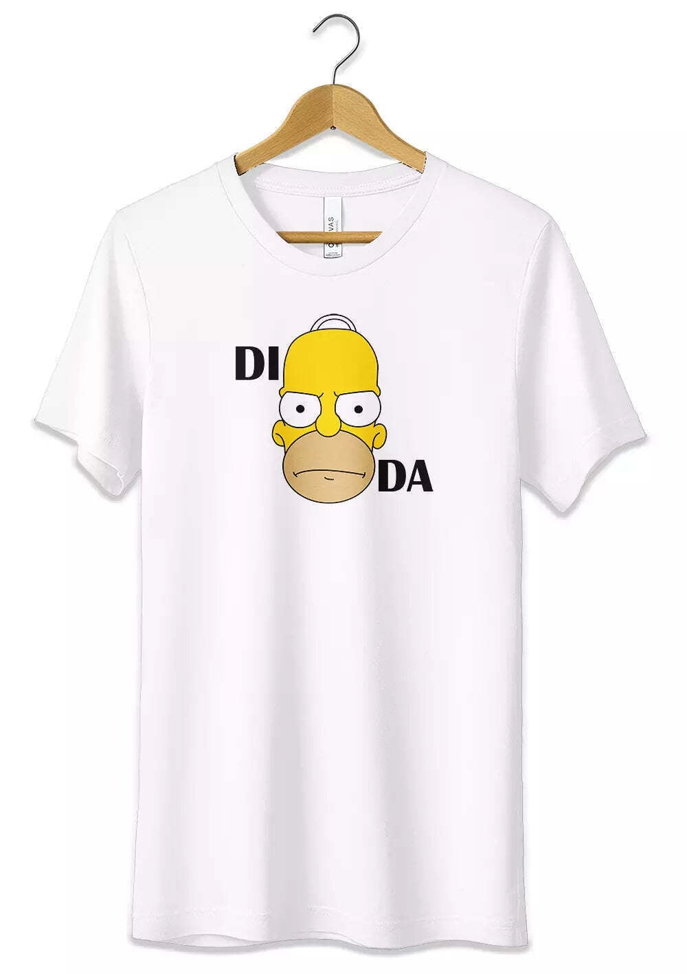 T-Shirt Homer Simpson Maglietta Blasfema Rebus DI HOMER DA Tshirt ...