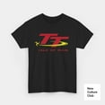 T Shirt Isle of Man TT Race Racing Tourist Logo Black White Navy Grey ...